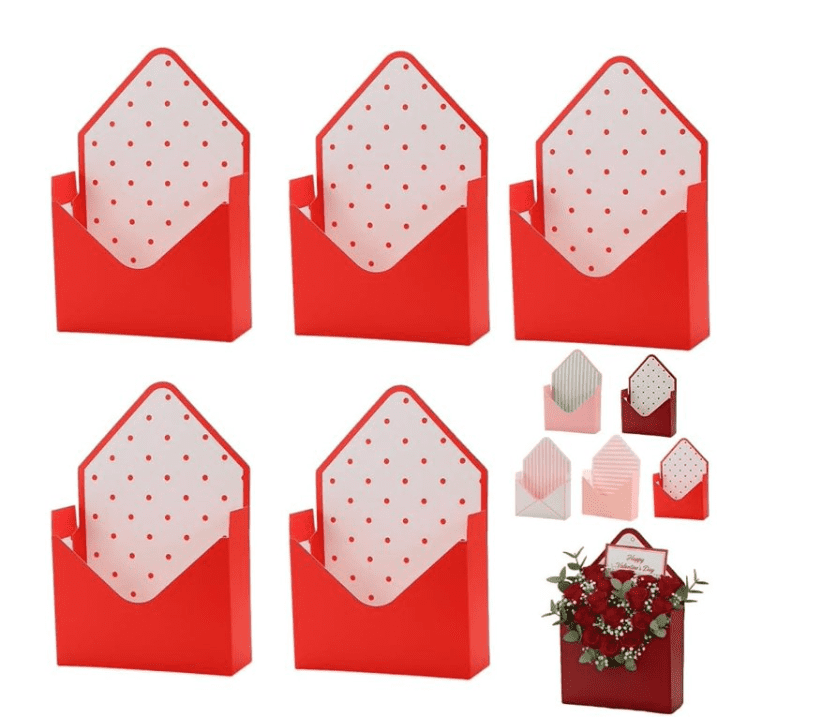 BingTong Florist Bouquet Envelope Boxes Mixed Style Flower Bouquet ...