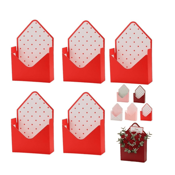 BingTong Florist Bouquet Envelope Boxes Mixed Style Flower Bouquet ...