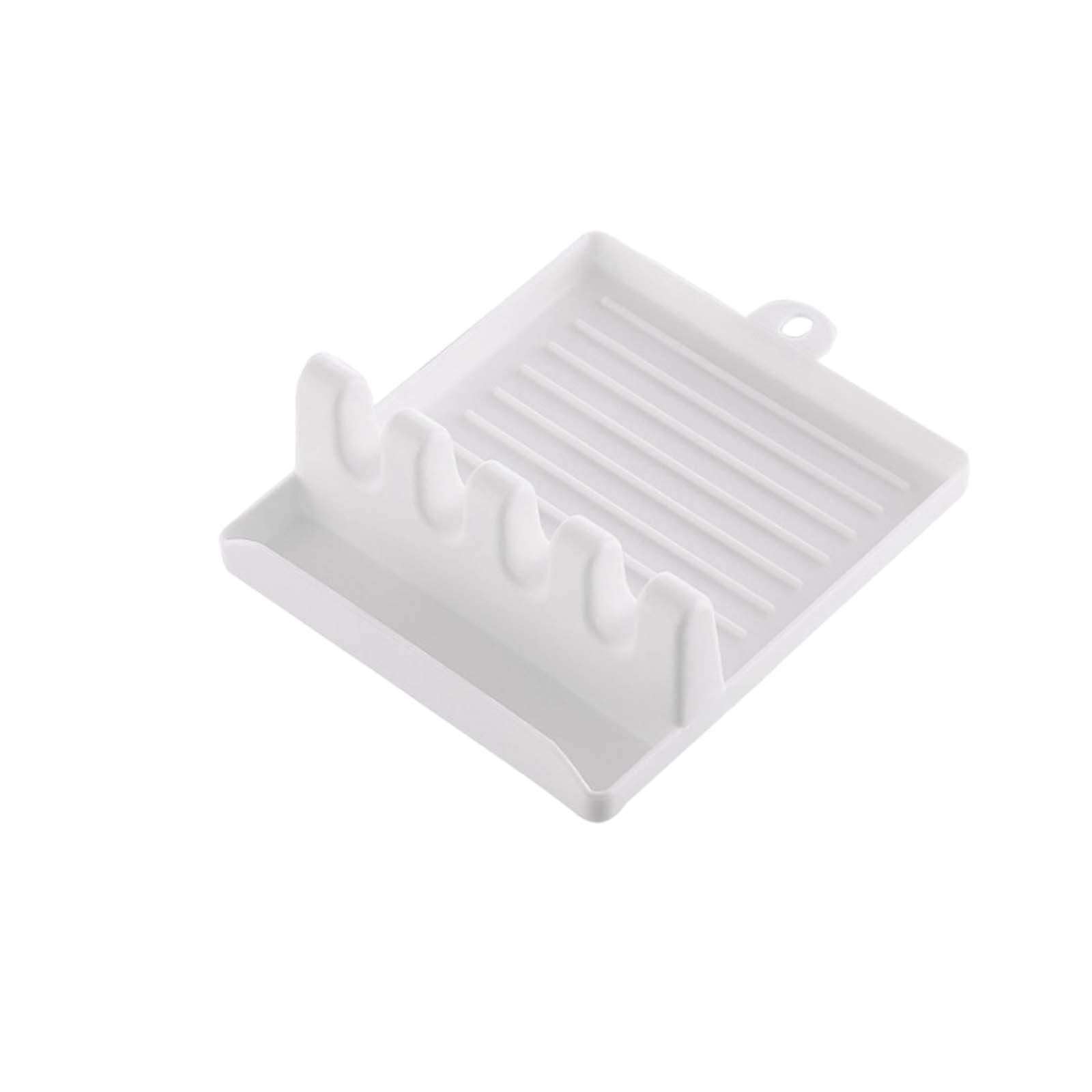 BingTong Kitchen Spoon Holders Fork Spatula Rack Shelf Organizer ...
