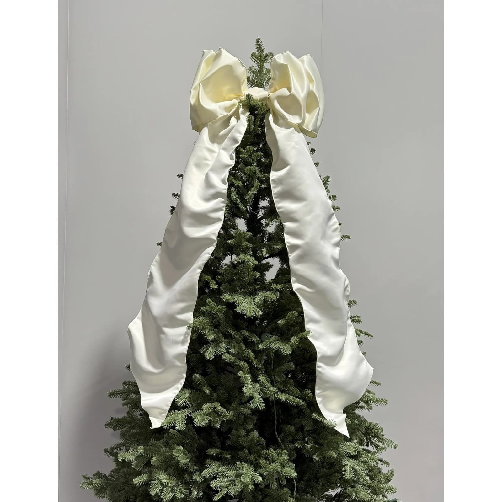 BingTong Large Satin Bow for Backdrop, 59" x 15" Giant Bow Ribbon Tie ...