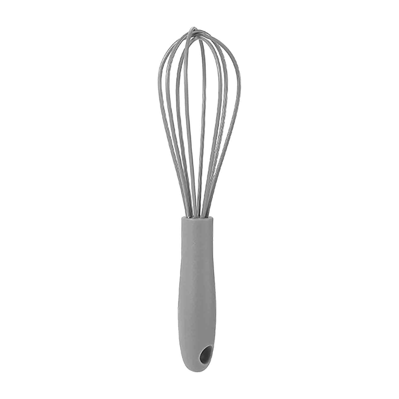 Gpaecead Mini Silicone Whisk, Portable Egg Whisk, Small Whisks For ...