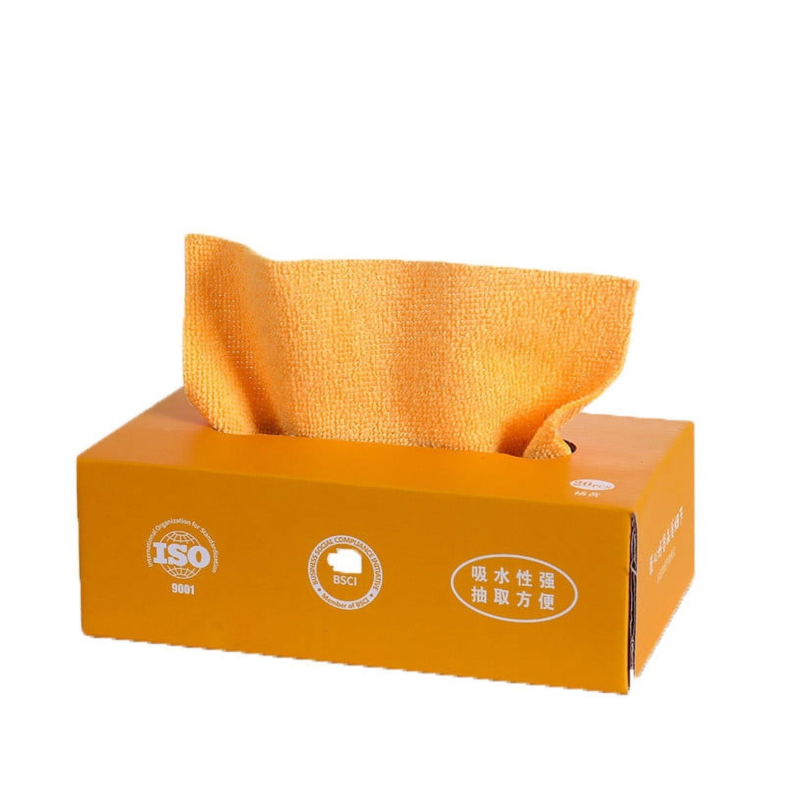 BingTong Pull Out Washing Cloth Tissue Box Thickened Magic Wipe Home ...