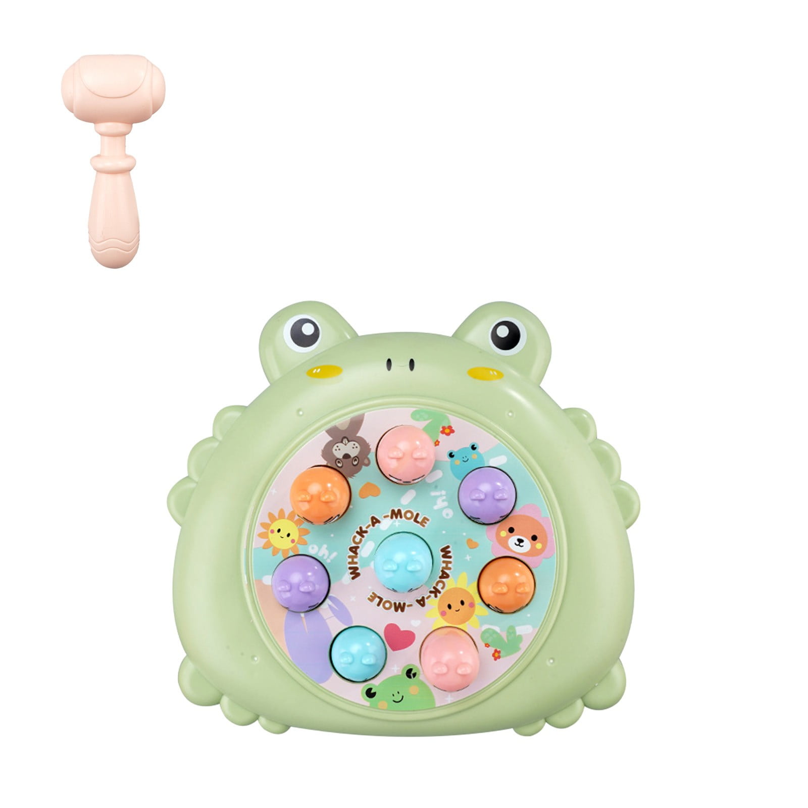 BingTong Whack A Mole Game Toy, Interactive Educational Pounding Toys ...