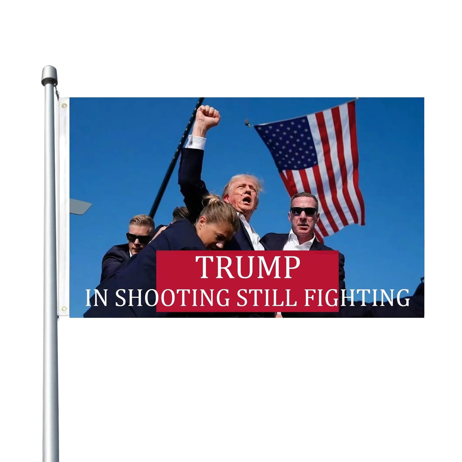 BingYELH 2024 Shooting Flags - 2x3FT & 3x5FT Double-Sided Outdoor Flag ...