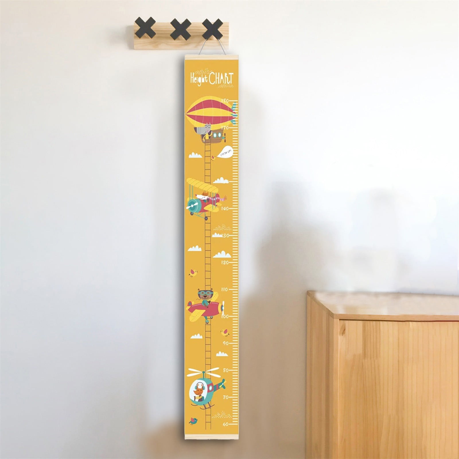 BingYELH Children's Room Height Measurement Ruler - Oil Canvas ...
