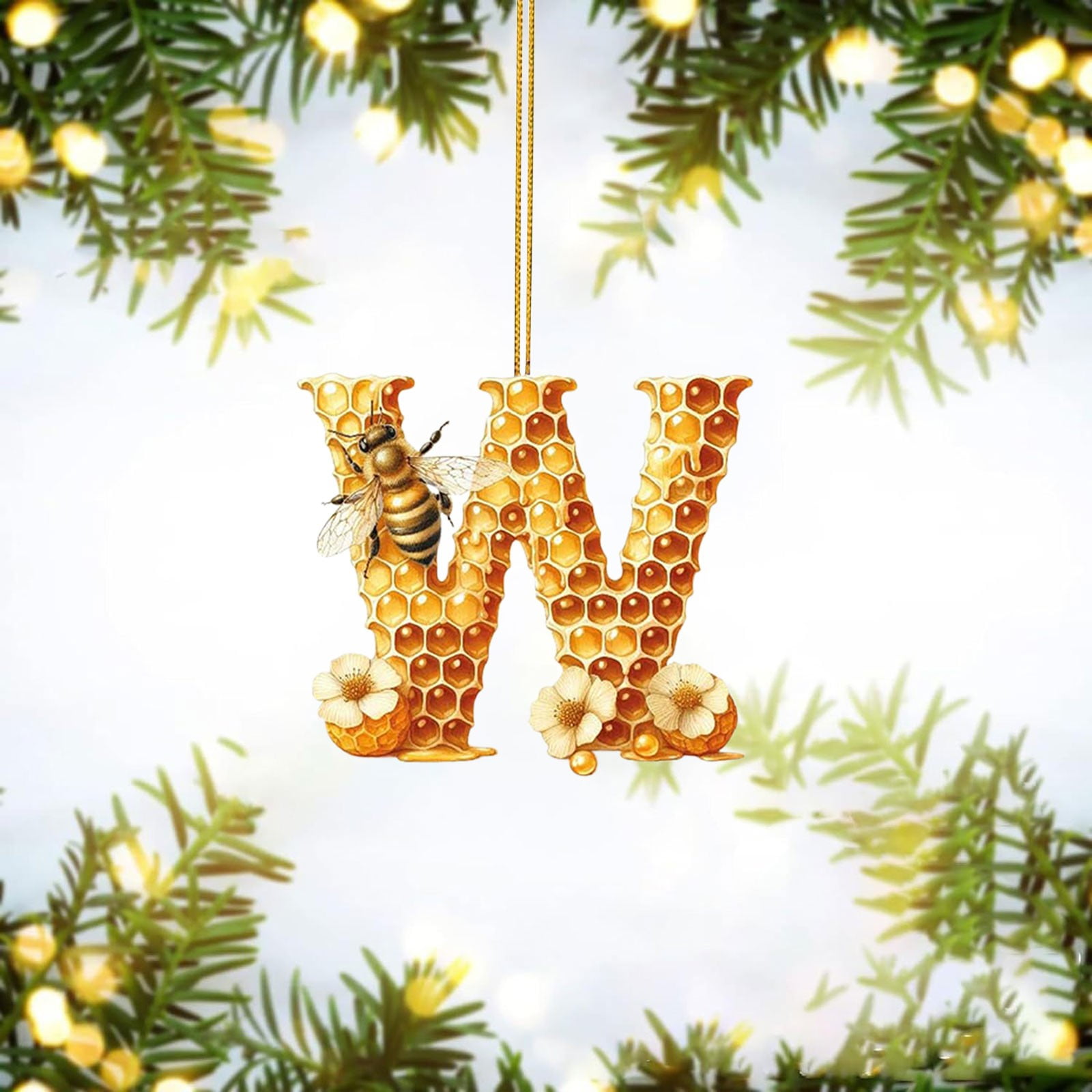 BingYELH Cute Be E Cartoon 2D Acrylic Pendant - Honeycomb Design with ...