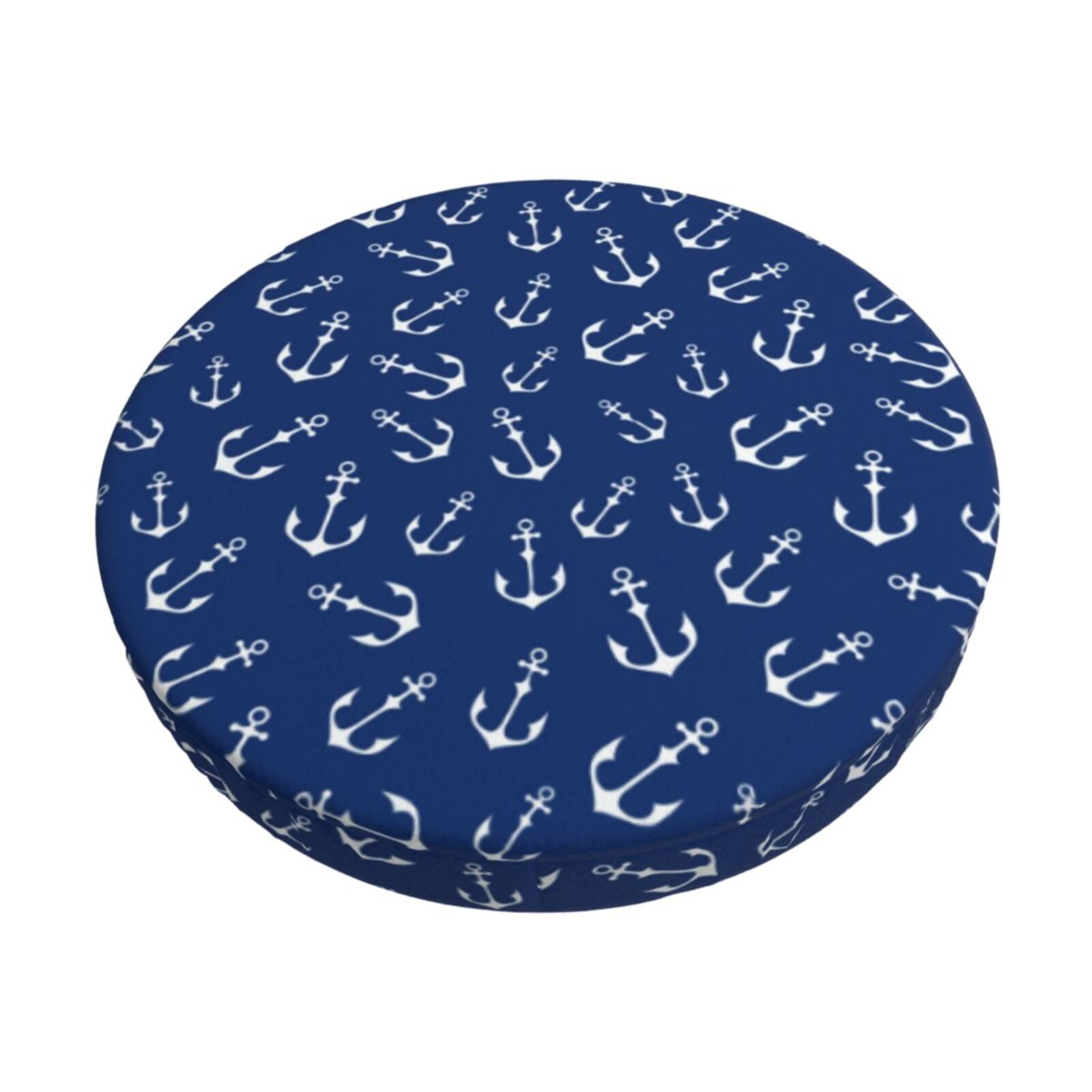 Bingfone 12 Inch Padded Round Bar Stool Cover Cushion With Elastic ...