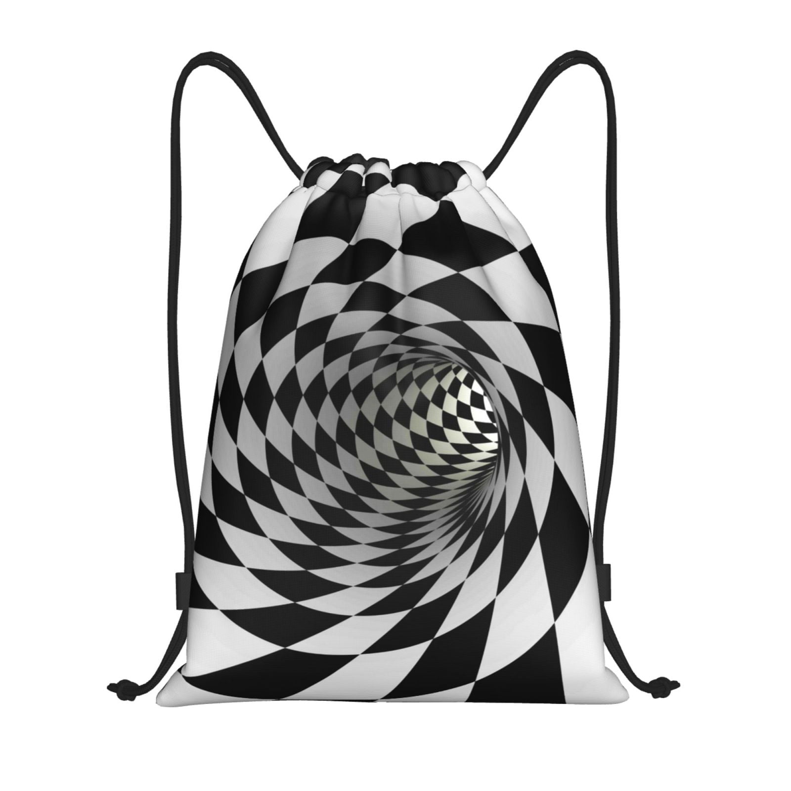 Bingfone 3d Vortex Illusion Drawstrings Backpacks Bags For Men Women ...