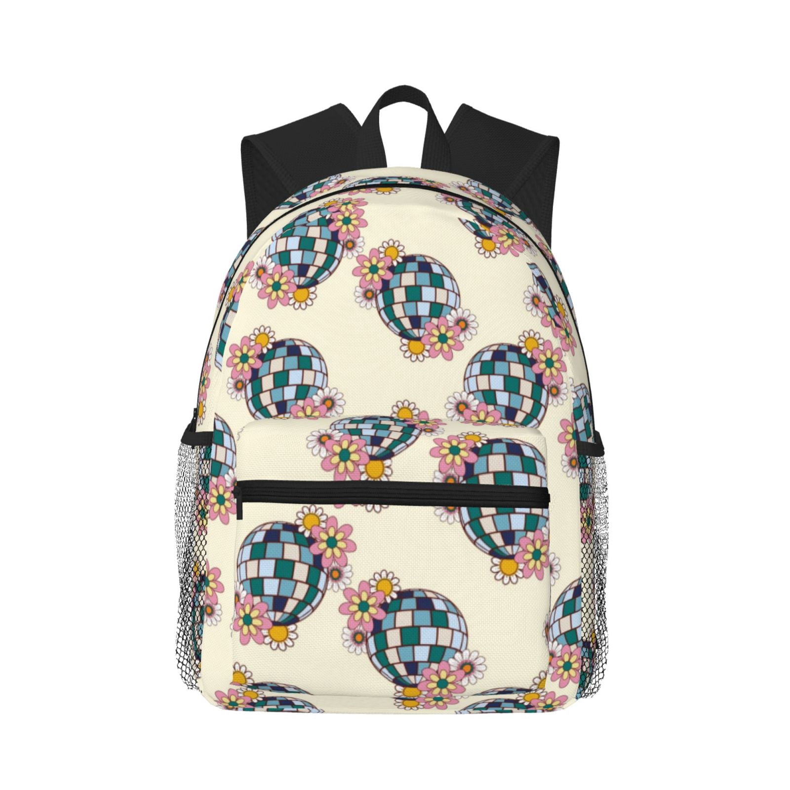 Bingfone 70s Disco Ball Kids Backpack Girls And Boys Classic School ...