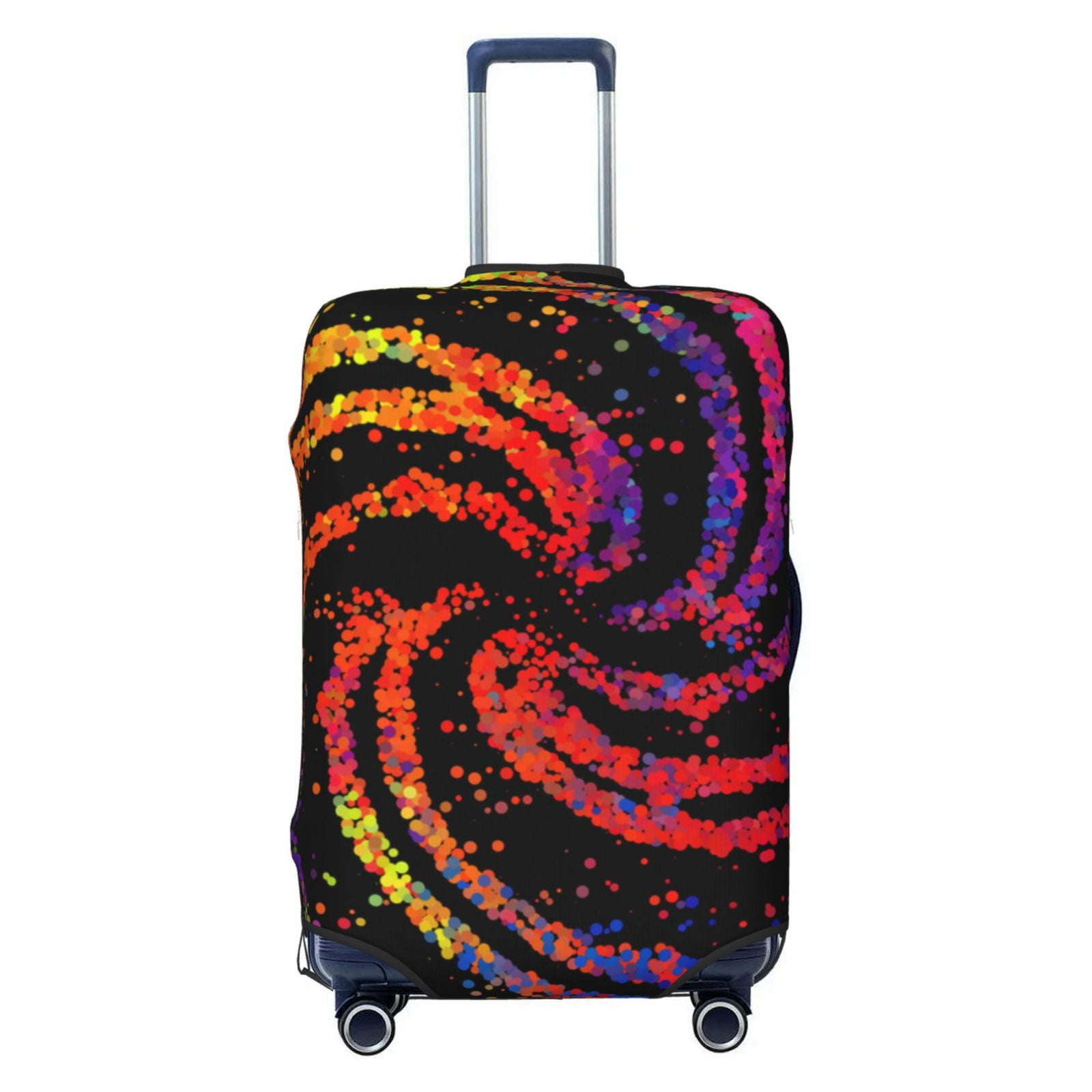 Bingfone A Bright Abstract Luggage Cover Washable Suitcase Cover ...