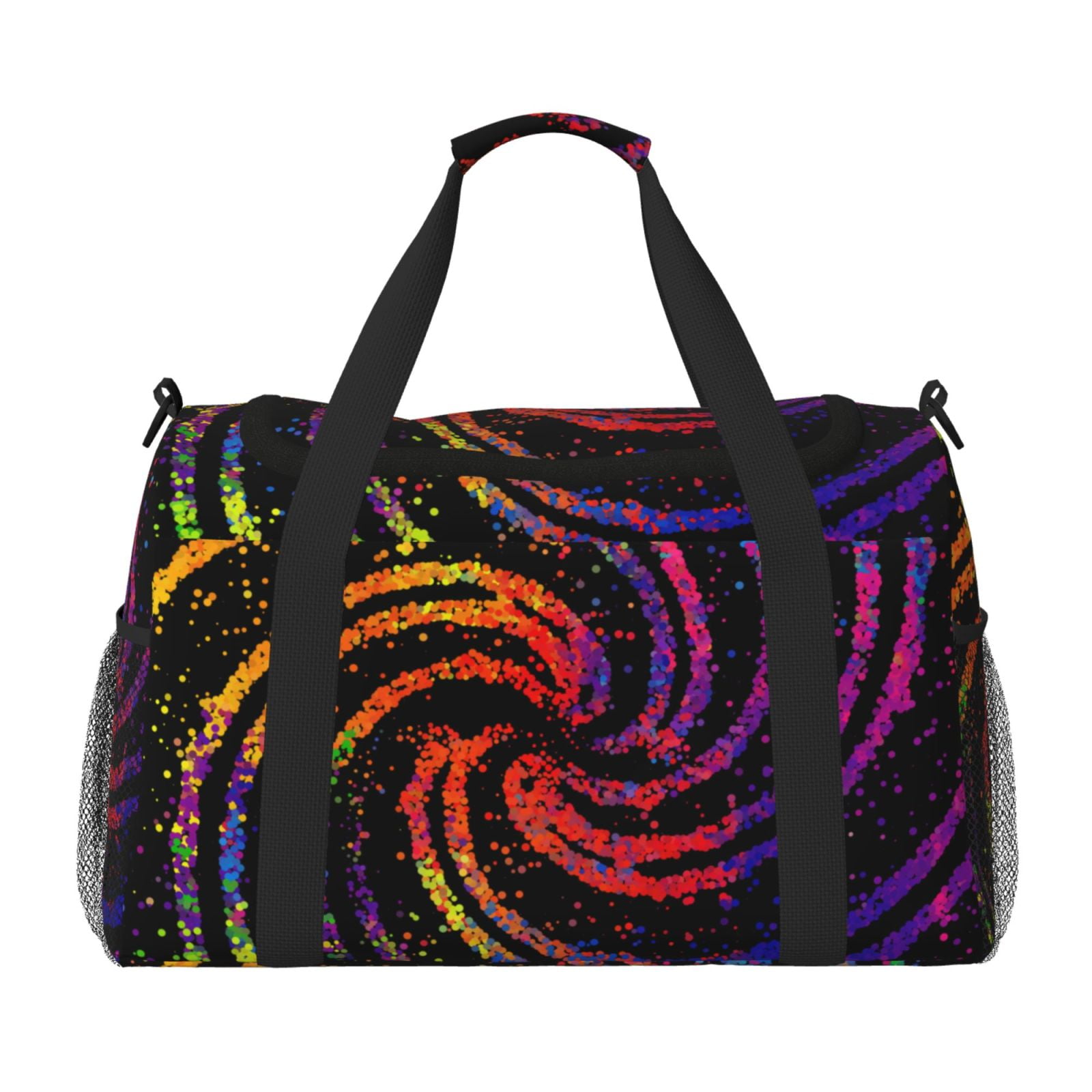 Bingfone A Bright Abstract Print Travel Duffel Tote Bag,Waterproof ...