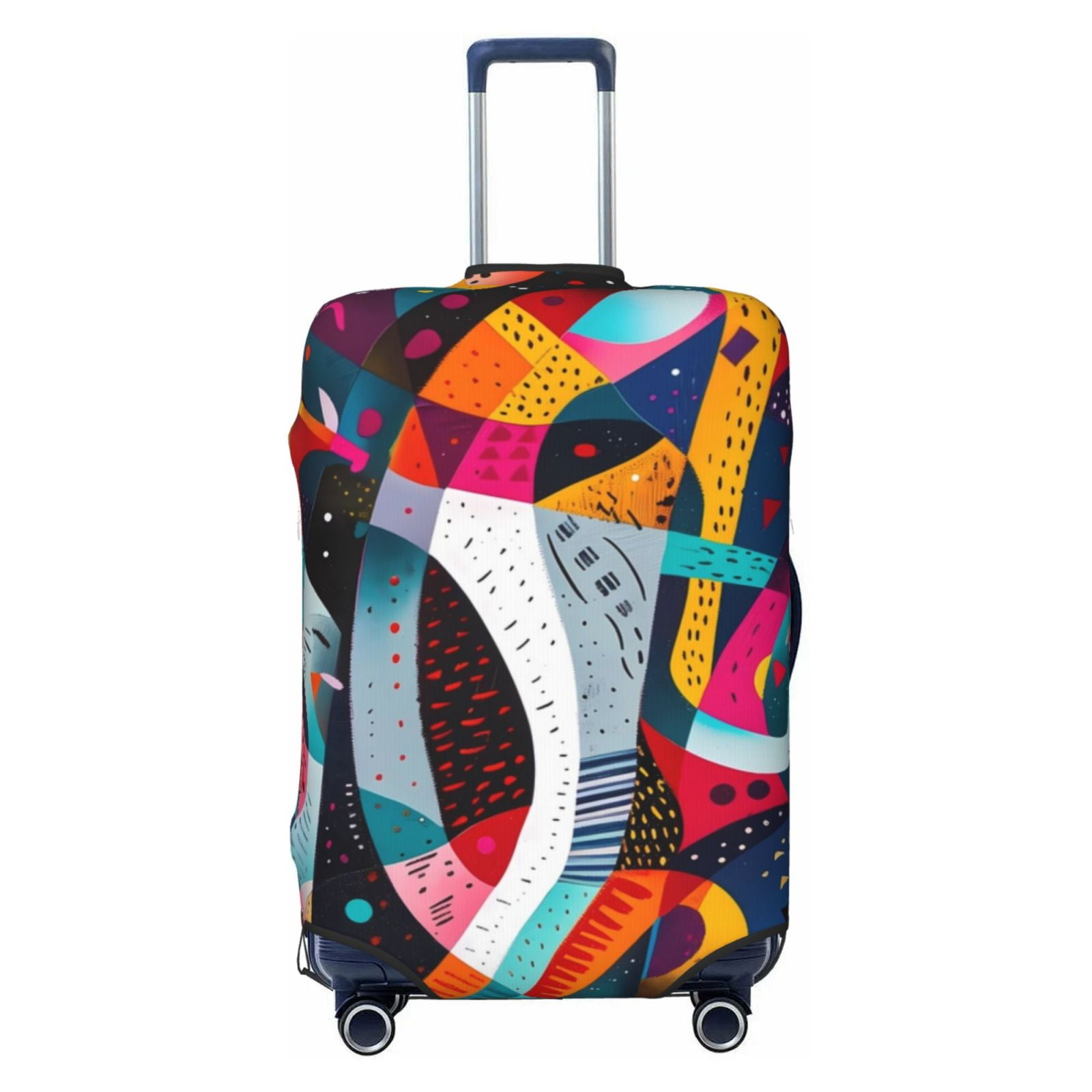 Bingfone Abstract Jazz Instrumental Luggage Cover Washable Suitcase ...