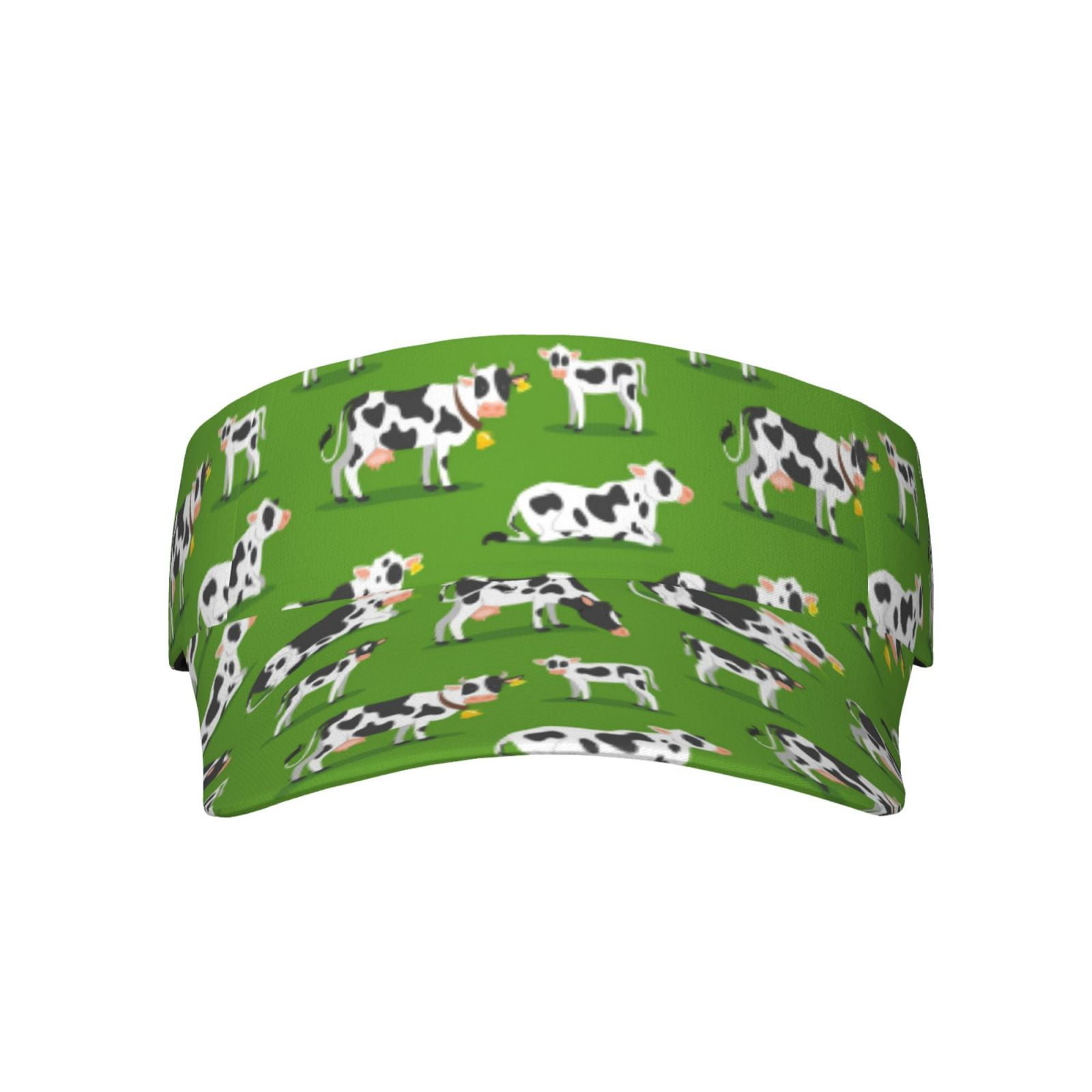 Bingfone Adjustable Empty Top Sun Visor For Women And Men-Cows With ...