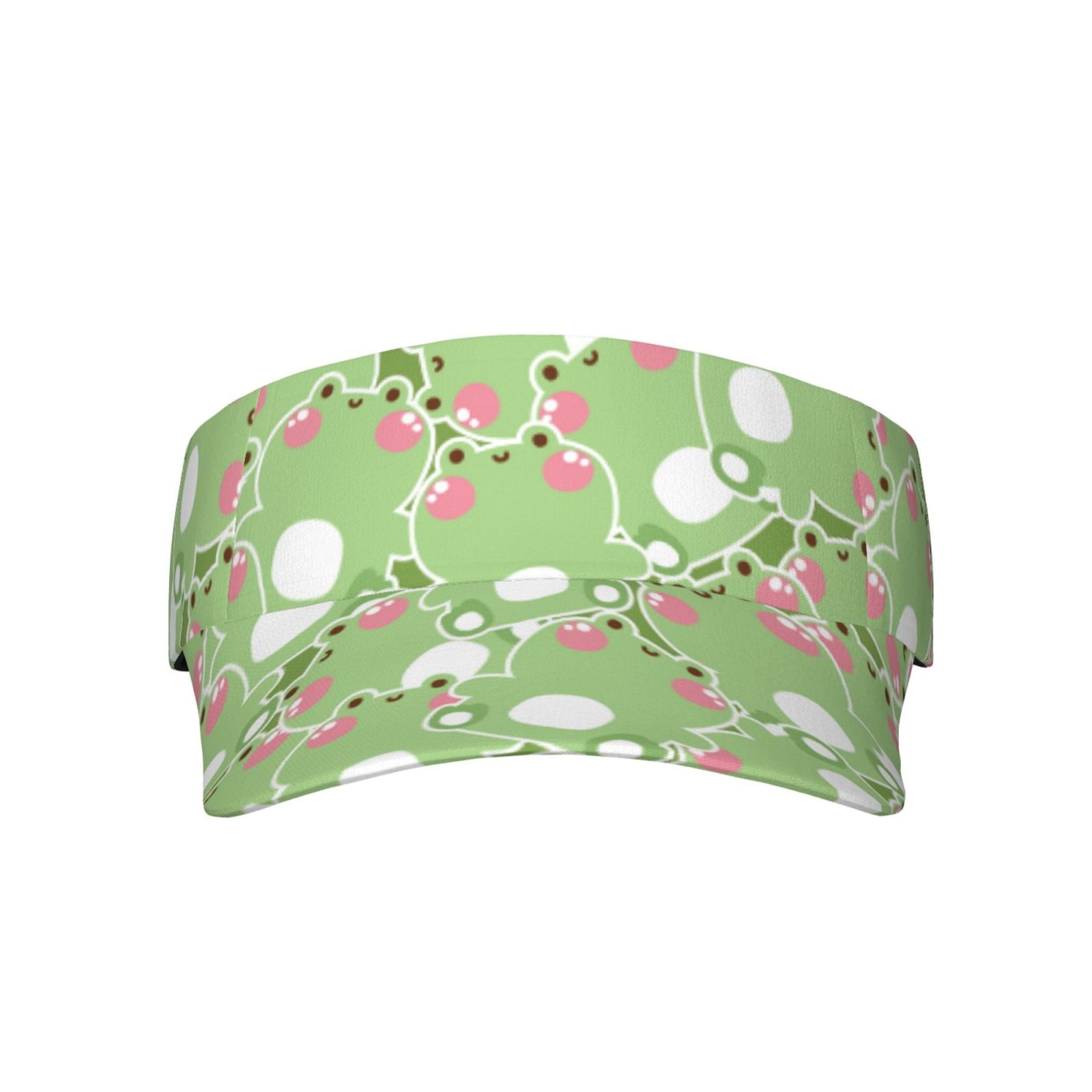 Bingfone Adjustable Empty Top Sun Visor For Women And Men-Cute Frog2 ...