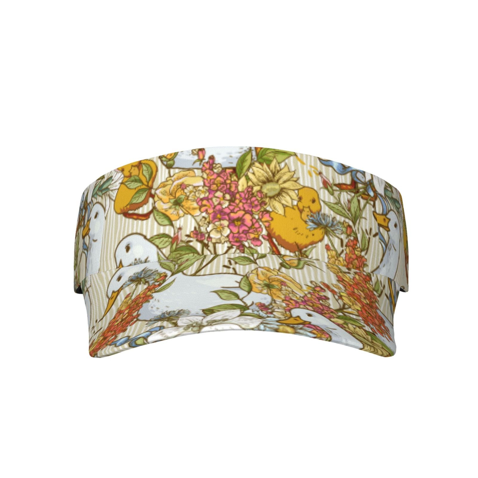 Bingfone Adjustable Empty Top Sun Visor For Women And Men-Ducks And ...