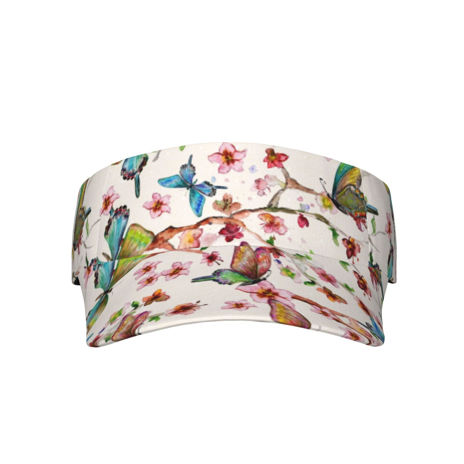 Bingfone Adjustable Empty Top Sun Visor For Women And Men-Watercolor ...
