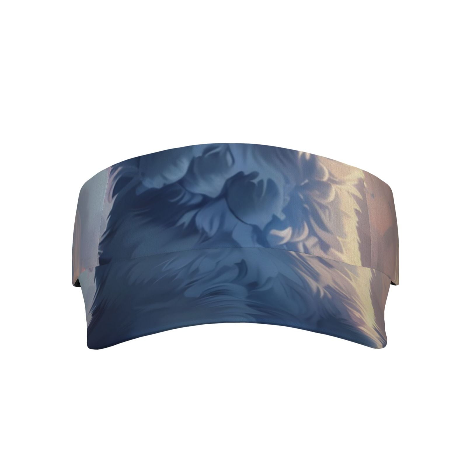 Bingfone Adjustable Empty Top Sun Visor for Women and Men-Cloud Wolf ...