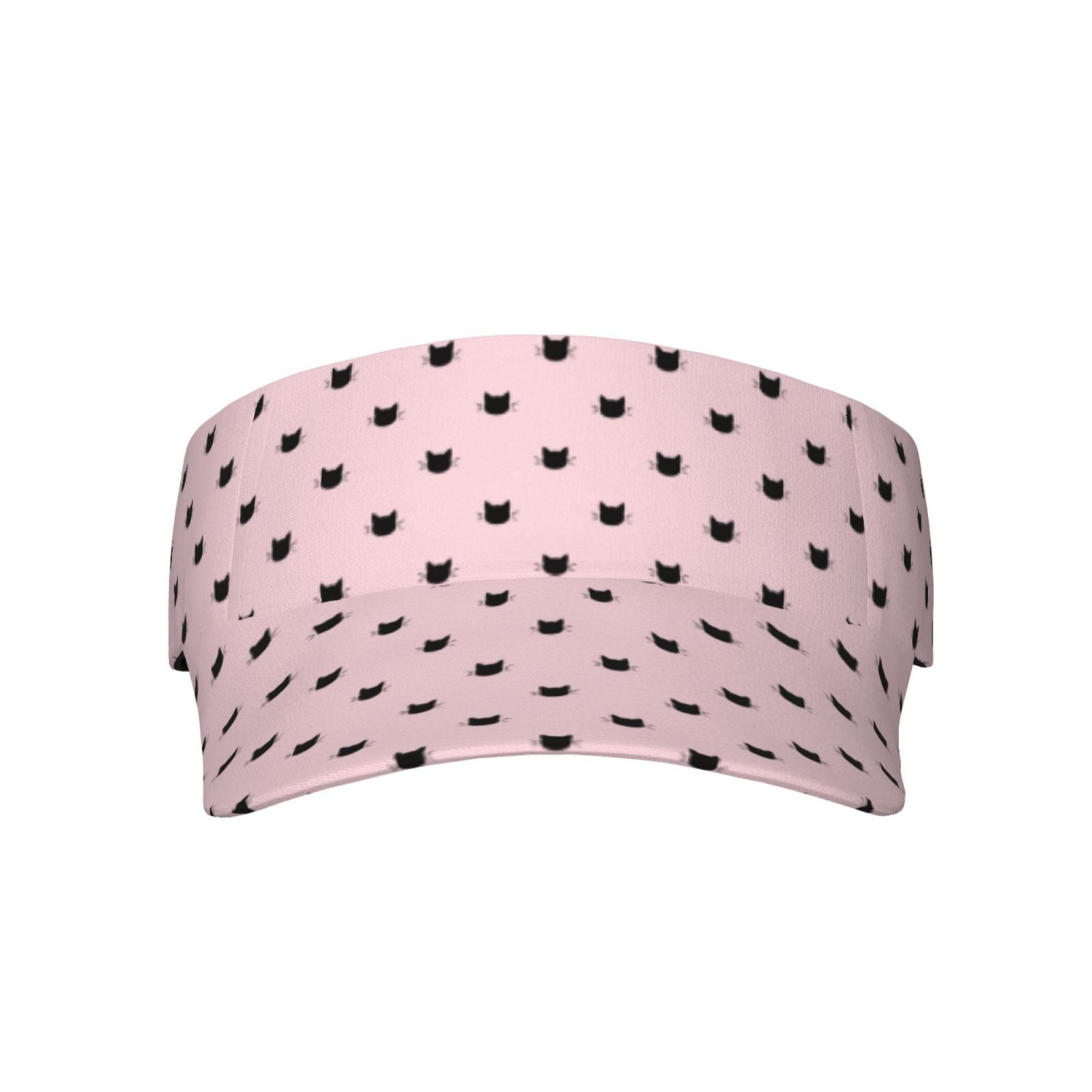 Bingfone Adjustable Empty Top Sun Visor for Women and Men-Cute Cat ...
