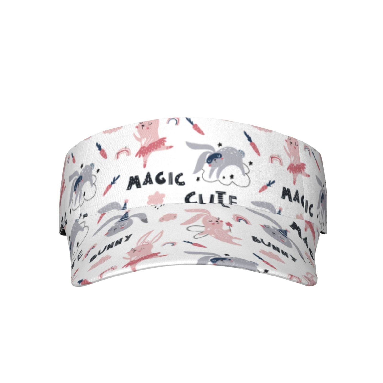 Bingfone Adjustable Empty Top Sun Visor for Women and Men-Cute Magic ...