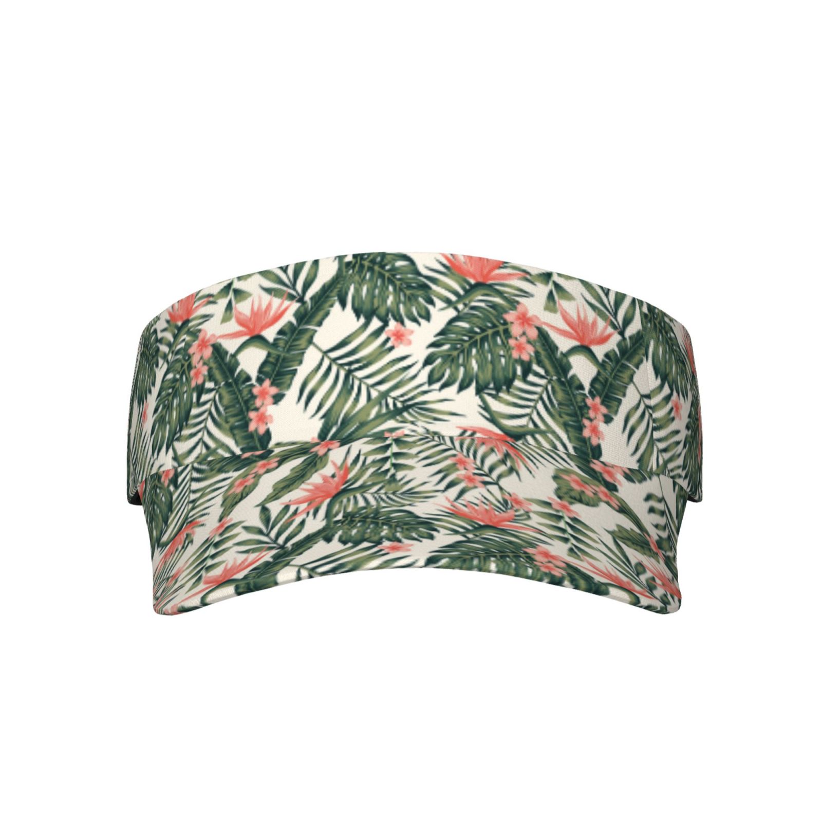 Bingfone Adjustable Empty Top Sun Visor for Women and Men-Palm Trees ...