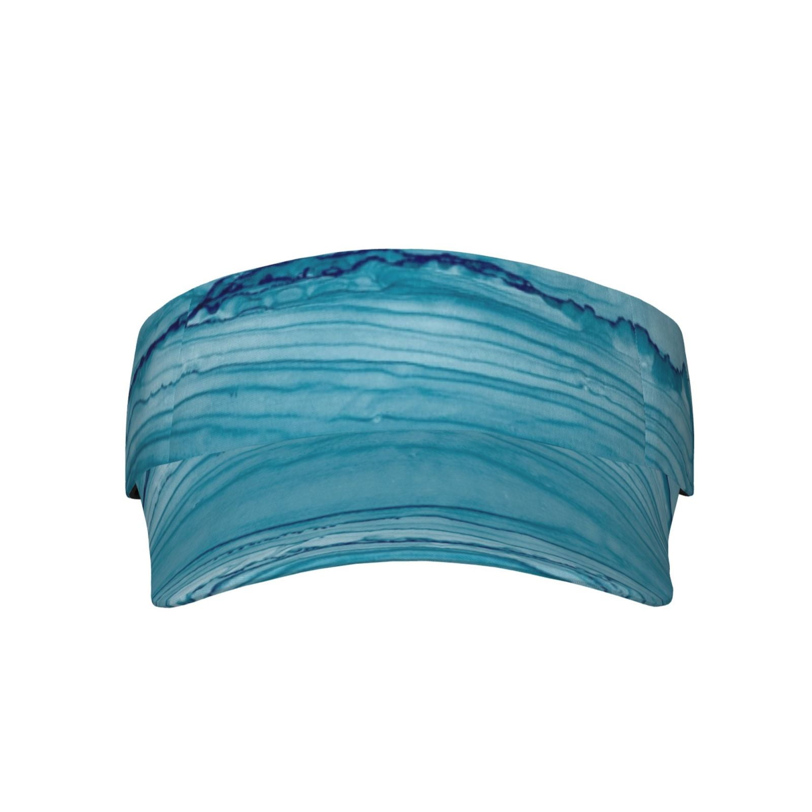 Bingfone Adjustable Empty Top Sun Visor for Women and Men-Teal ...