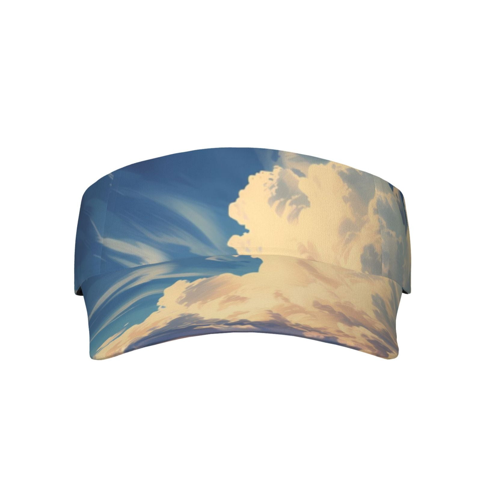 Bingfone Adjustable Empty Top Sun Visor for Women and Men-Western ...
