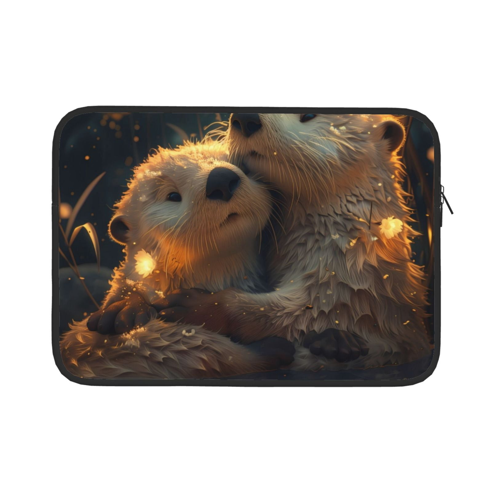 Bingfone Adorable Otter Pair Hug Laptop Sleeve Case 13 inch , 360 ...
