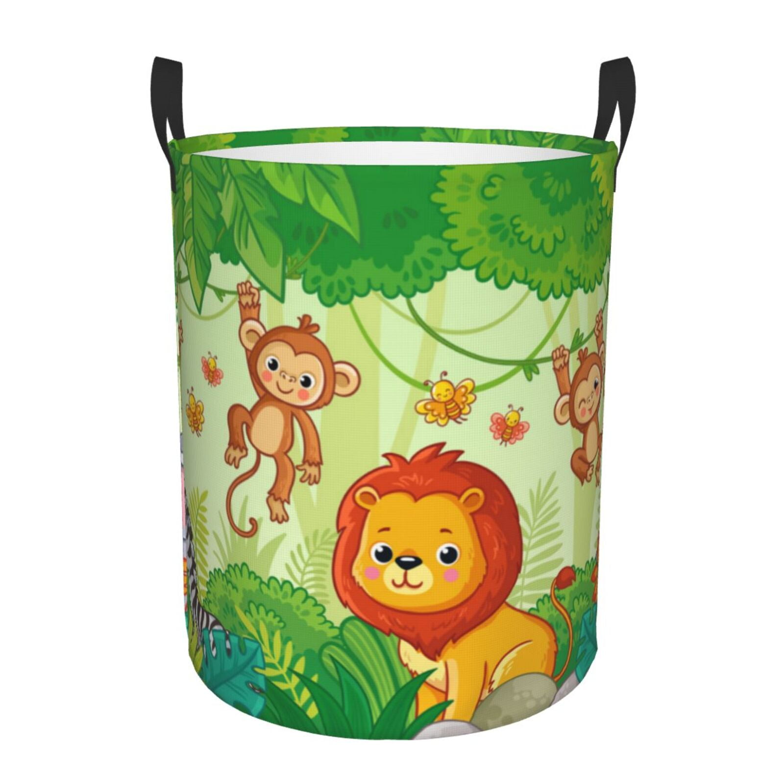 Bingfone African Animals In The Jungle Waterproof Foldable Laundry ...