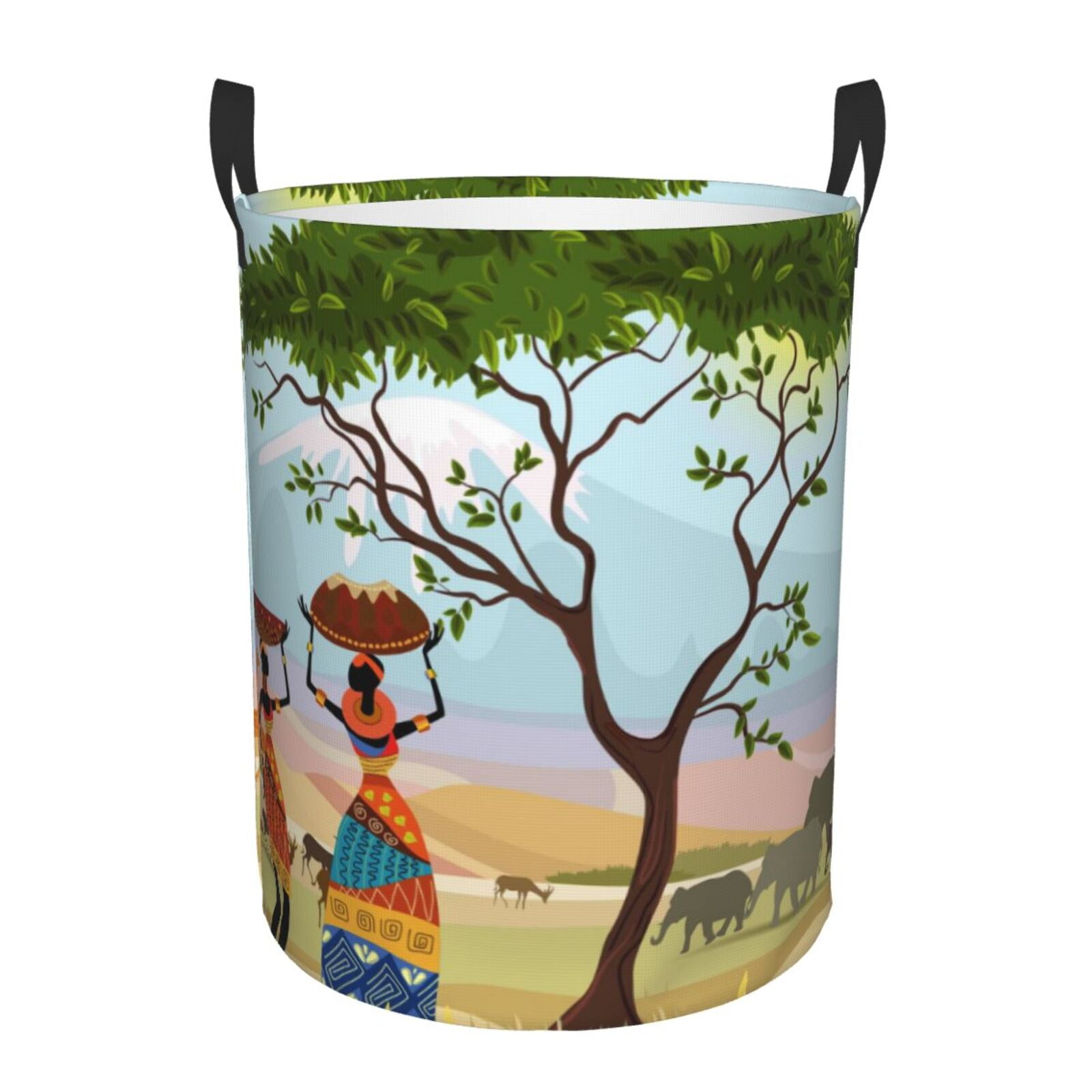Bingfone African Women In Mountain Landscape Waterproof Foldable ...