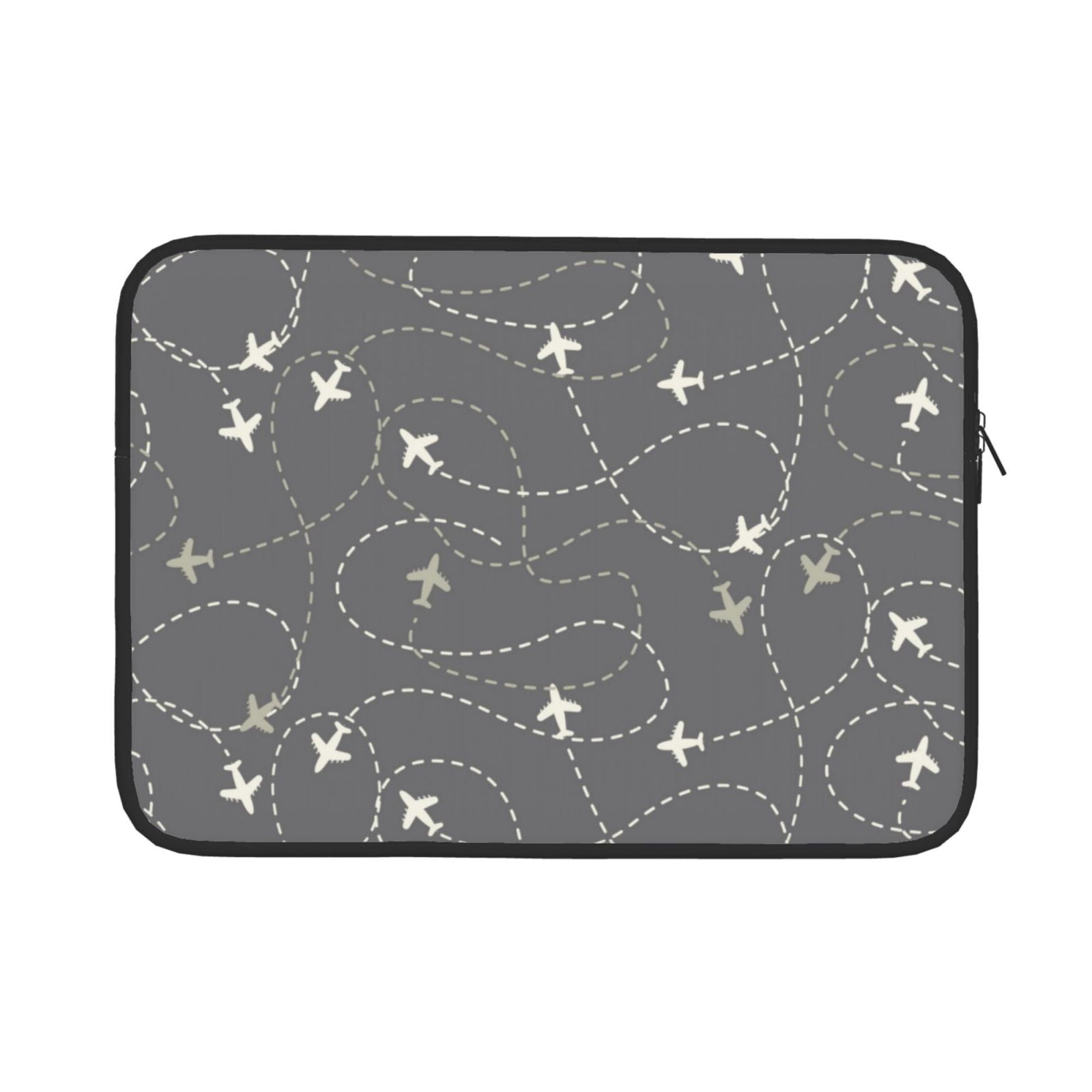 Bingfone Airplane Routes Around The World Laptop Sleeve Case 15 Inch ...