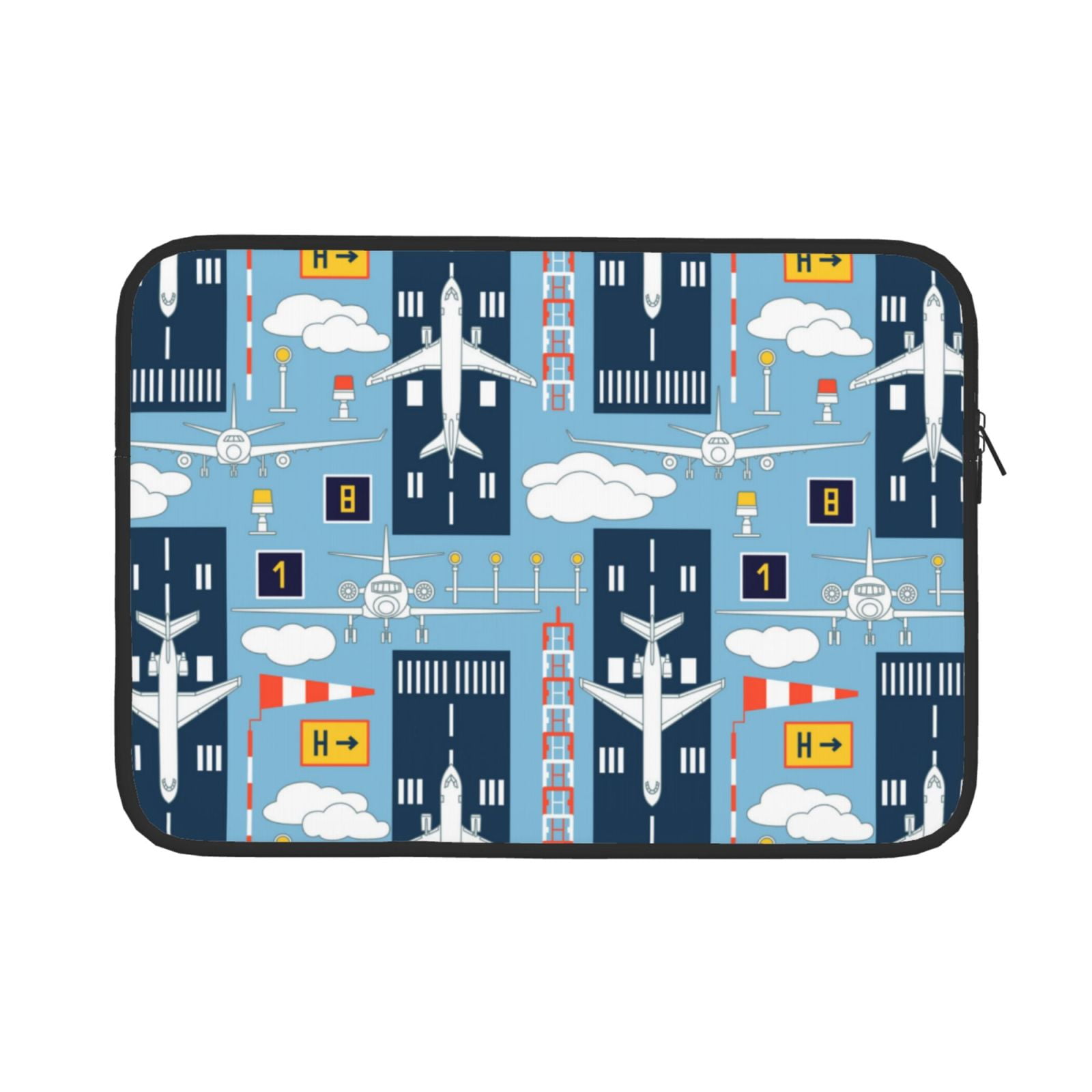 Bingfone Airplanes And Aviation Signs Laptop Sleeve Case 15 Inch, 360 ...