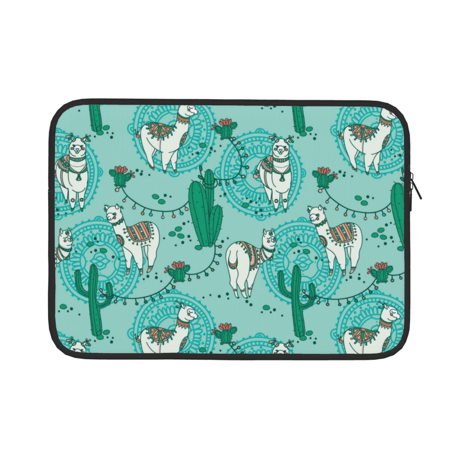 Bingfone Alapaca In Boho Laptop Sleeve Case 13 Inch, 360° Protective ...