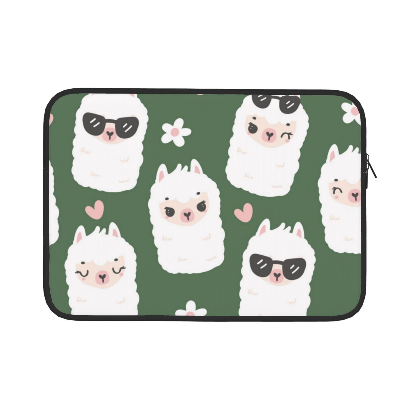 Bingfone Alpaca Faces Laptop Sleeve Case 13 Inch, 360° Protective ...