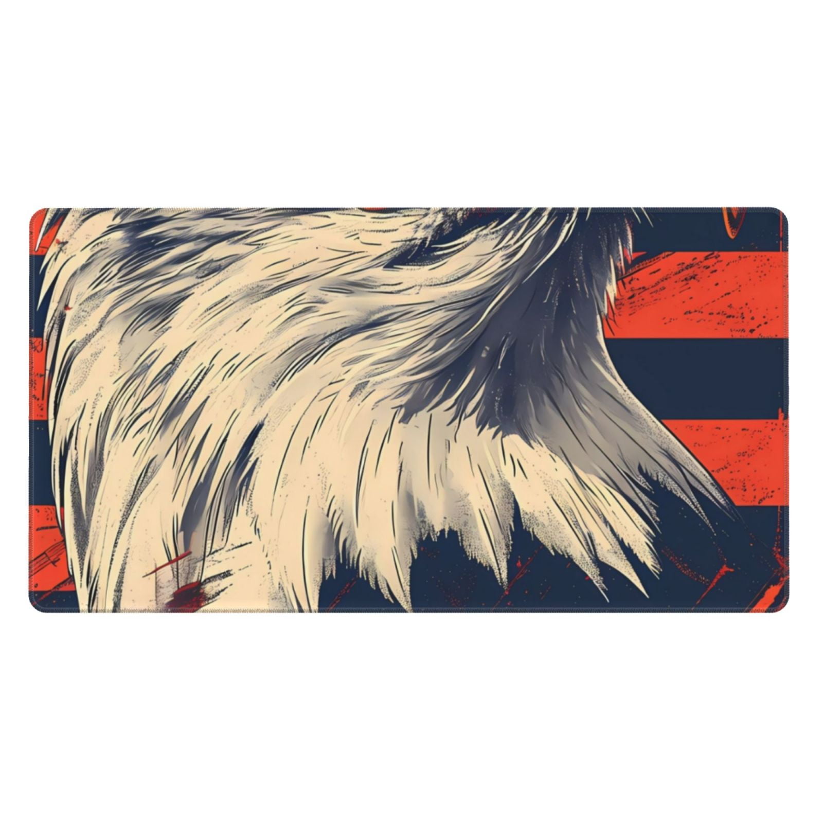 Bingfone American Bald Eagle A Large Gaming Mouse Pad,Extended Desk ...