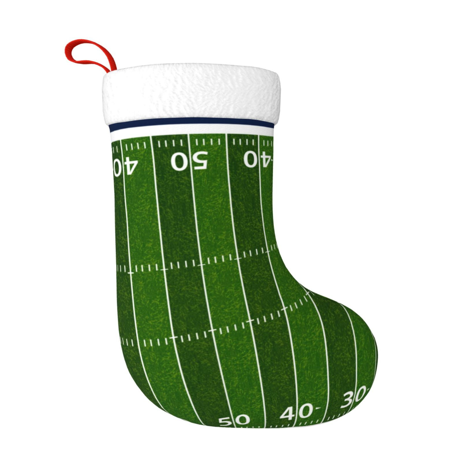 Bingfone American Football Field Print Personalized Christmas Stocking ...