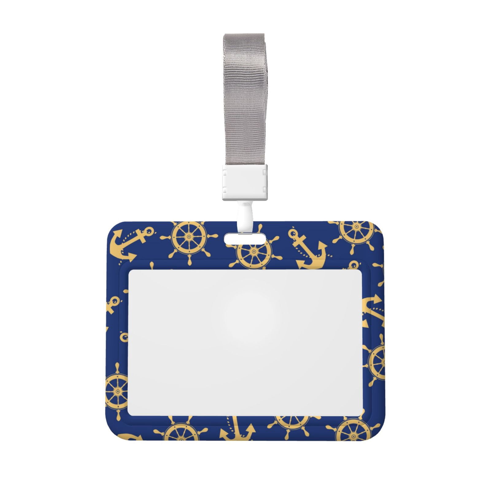 Bingfone Anchors and Nautical Card Badge Holder,for Girls Girly Women 4 ...