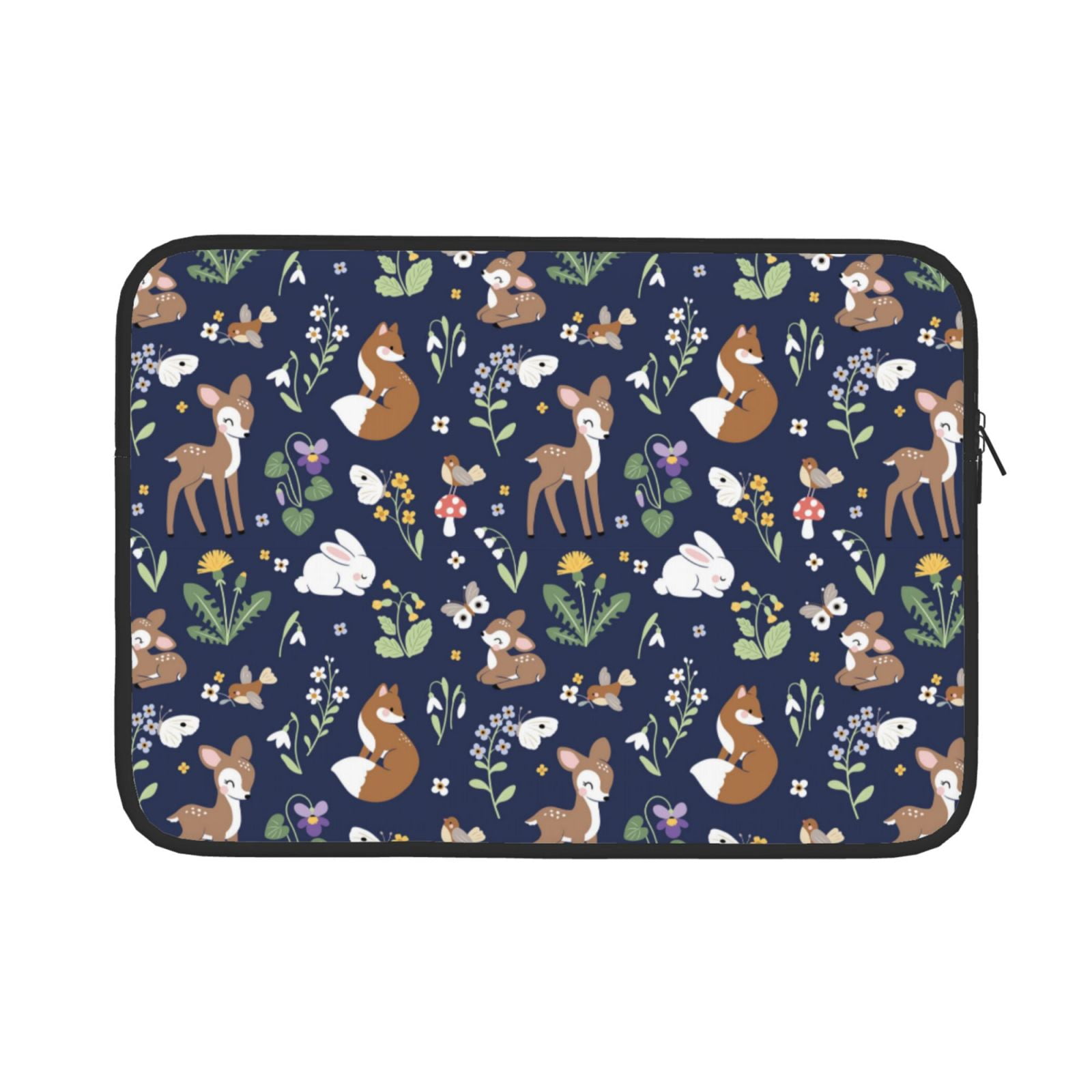 Bingfone Animals And Wildflowers Laptop Sleeve Case 13 inch , 360 ...