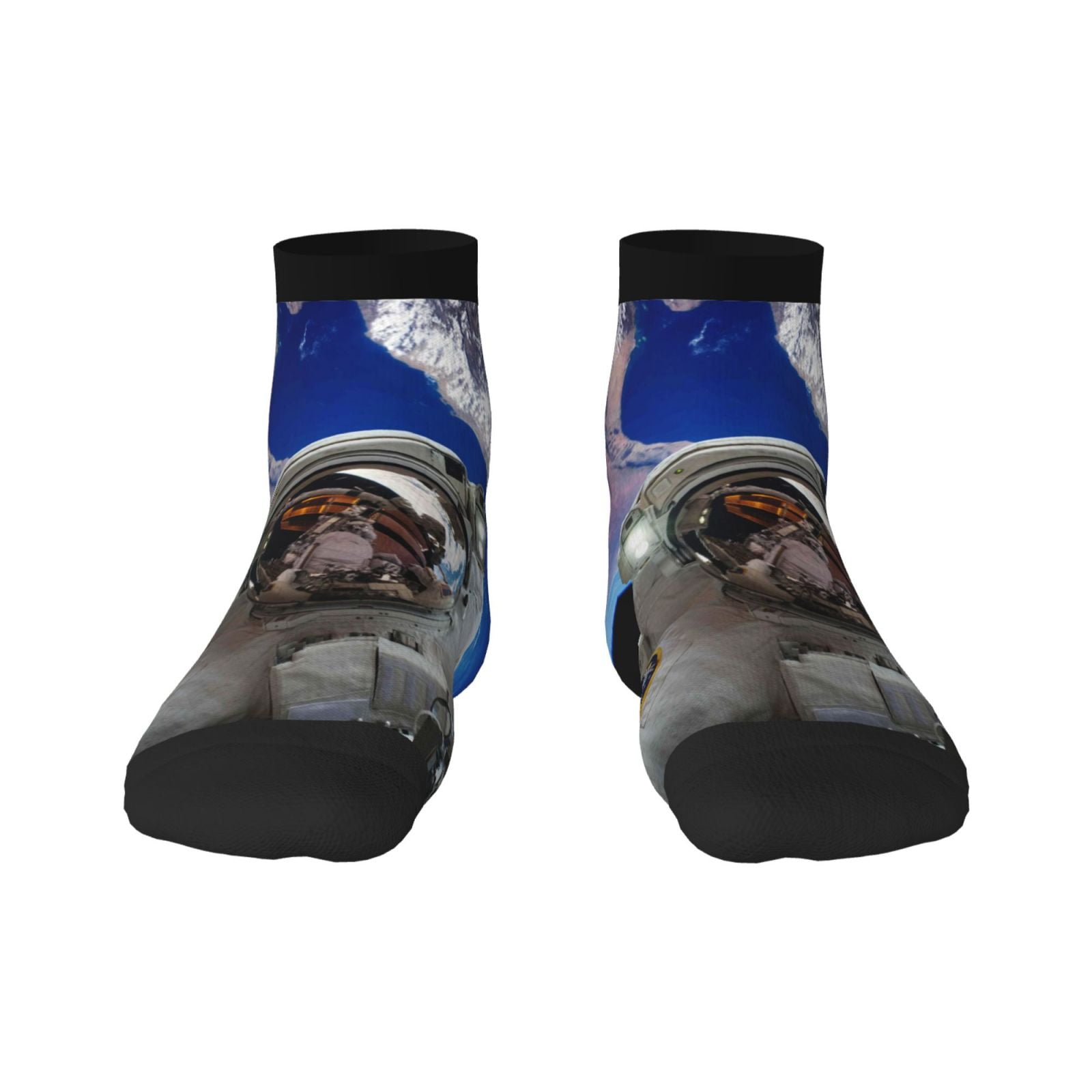 Bingfone Astronaut In Outer Space Design Patterned Men'S Women'S Casual ...