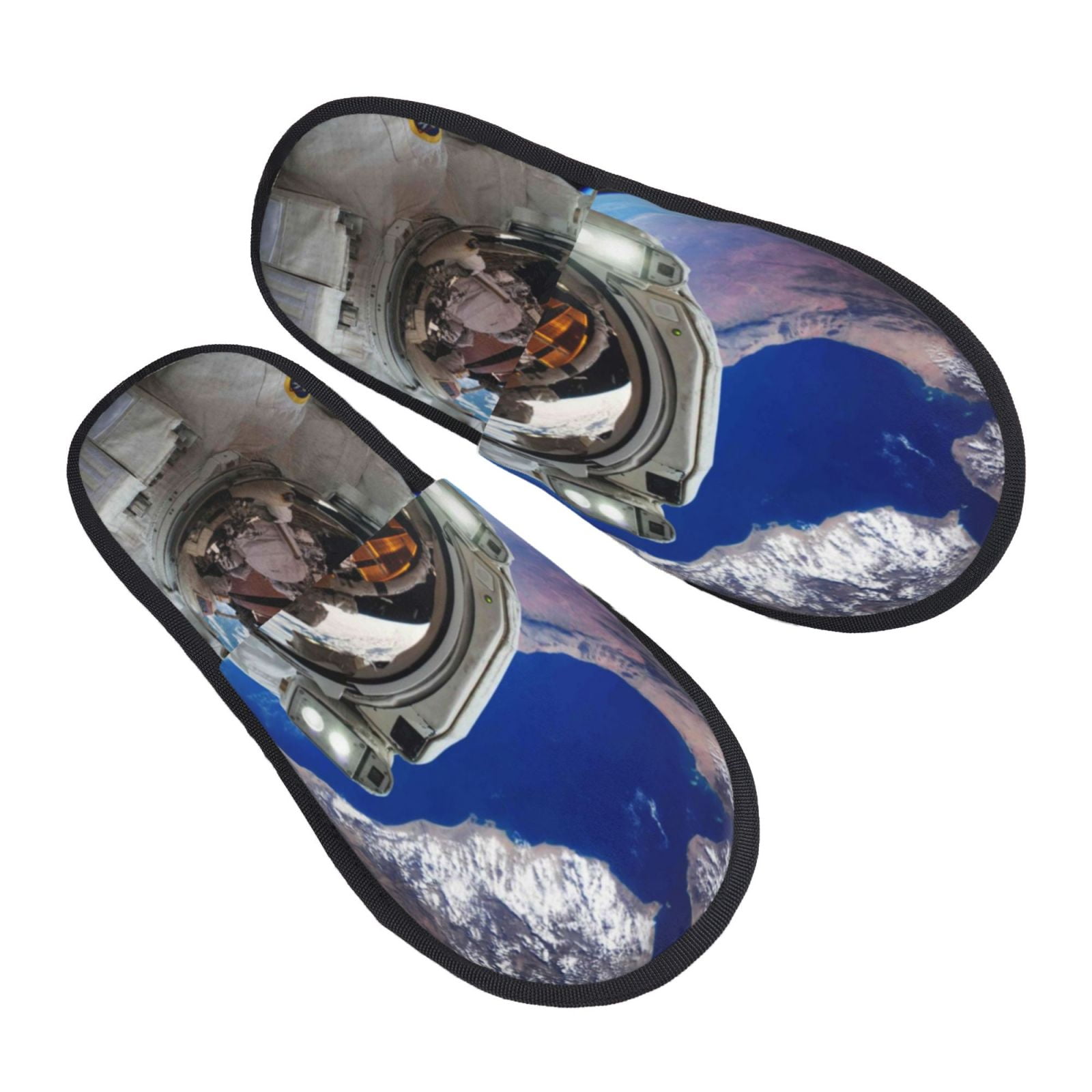 Bingfone Astronaut In Outer Space House Slippers For Women Men With ...