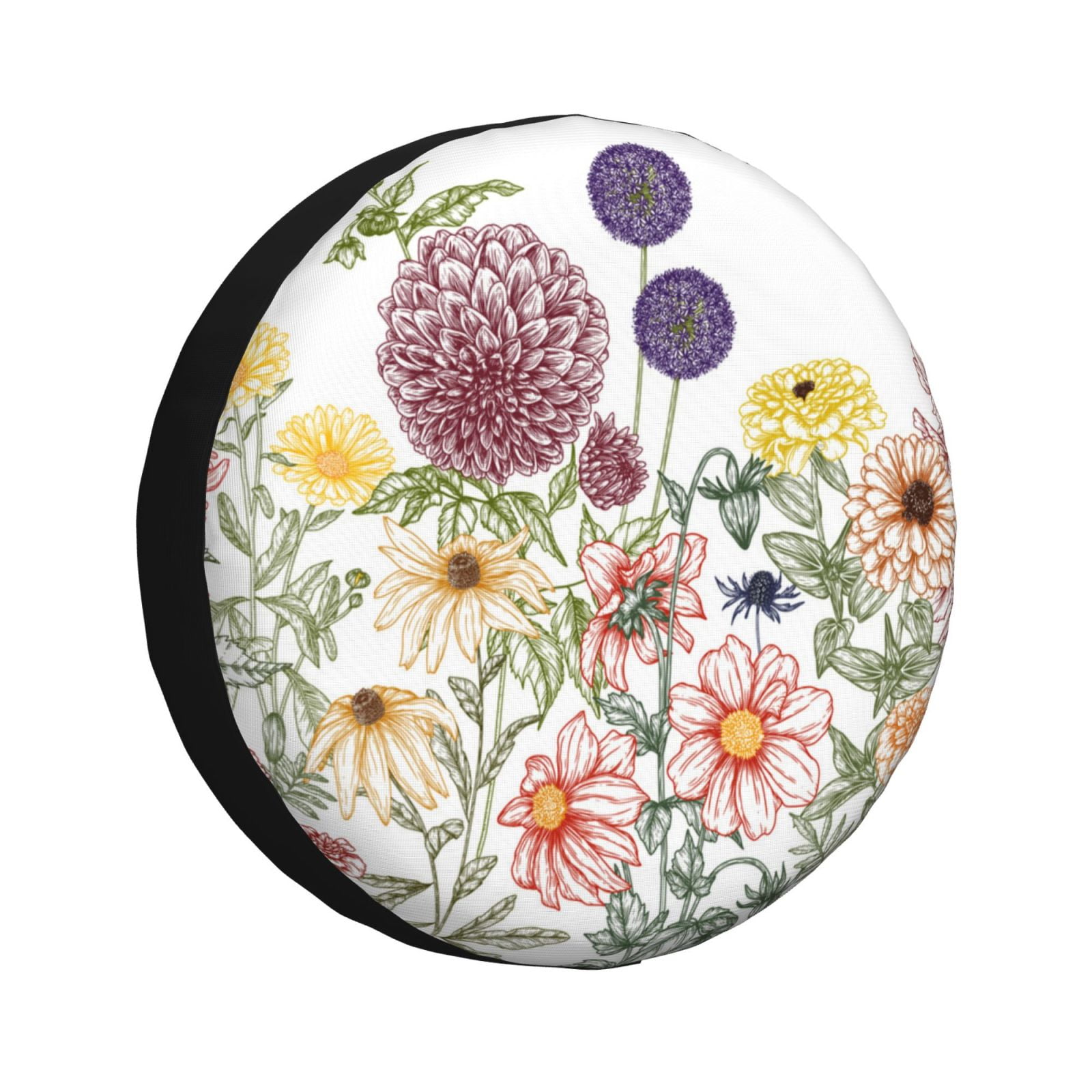 Bingfone Autumn Garden Spare Tire Cover Weatherproof Universal Wheel ...