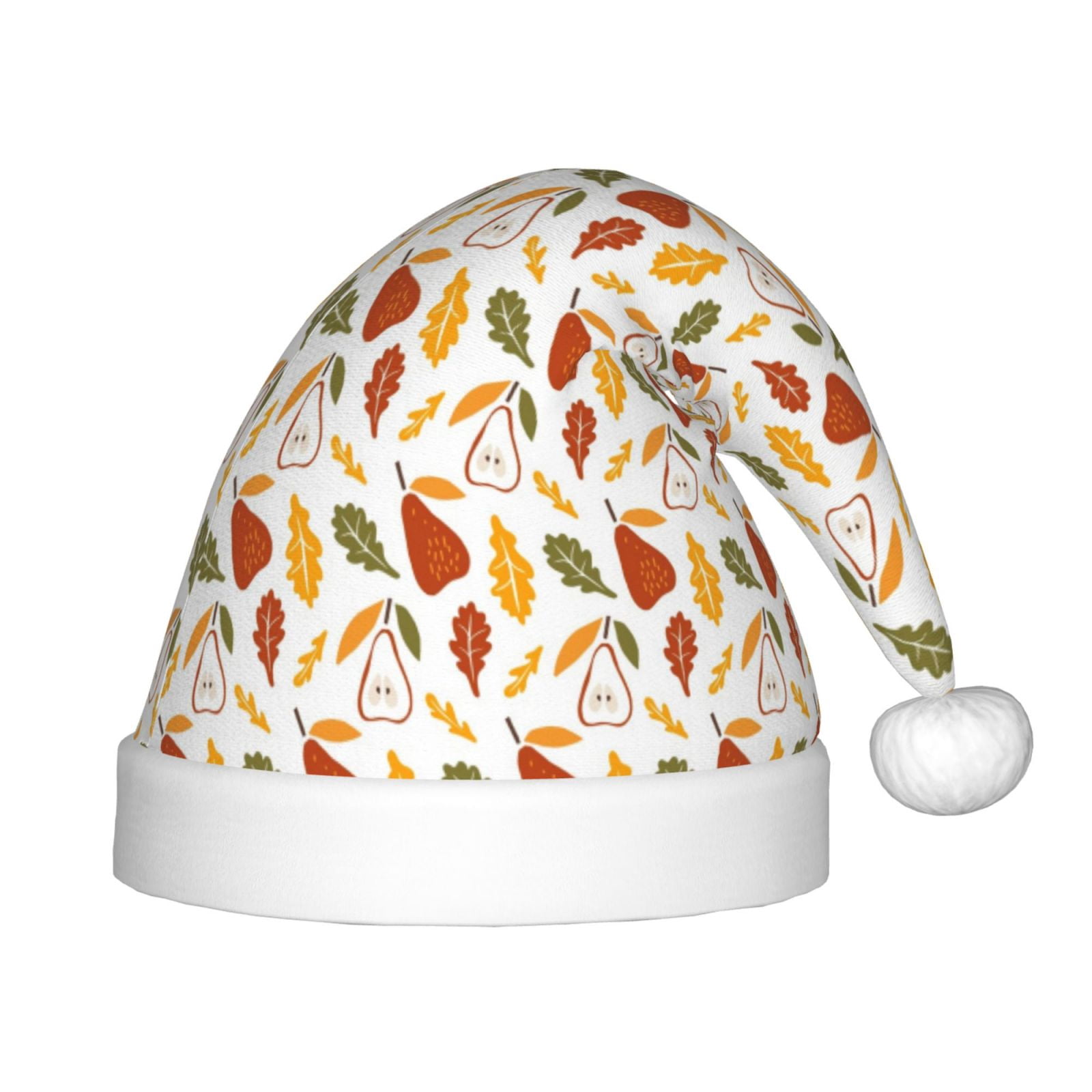 Bingfone Autumn Pears for Kids Christmas Hat Santa Hat for Boys Girls ...