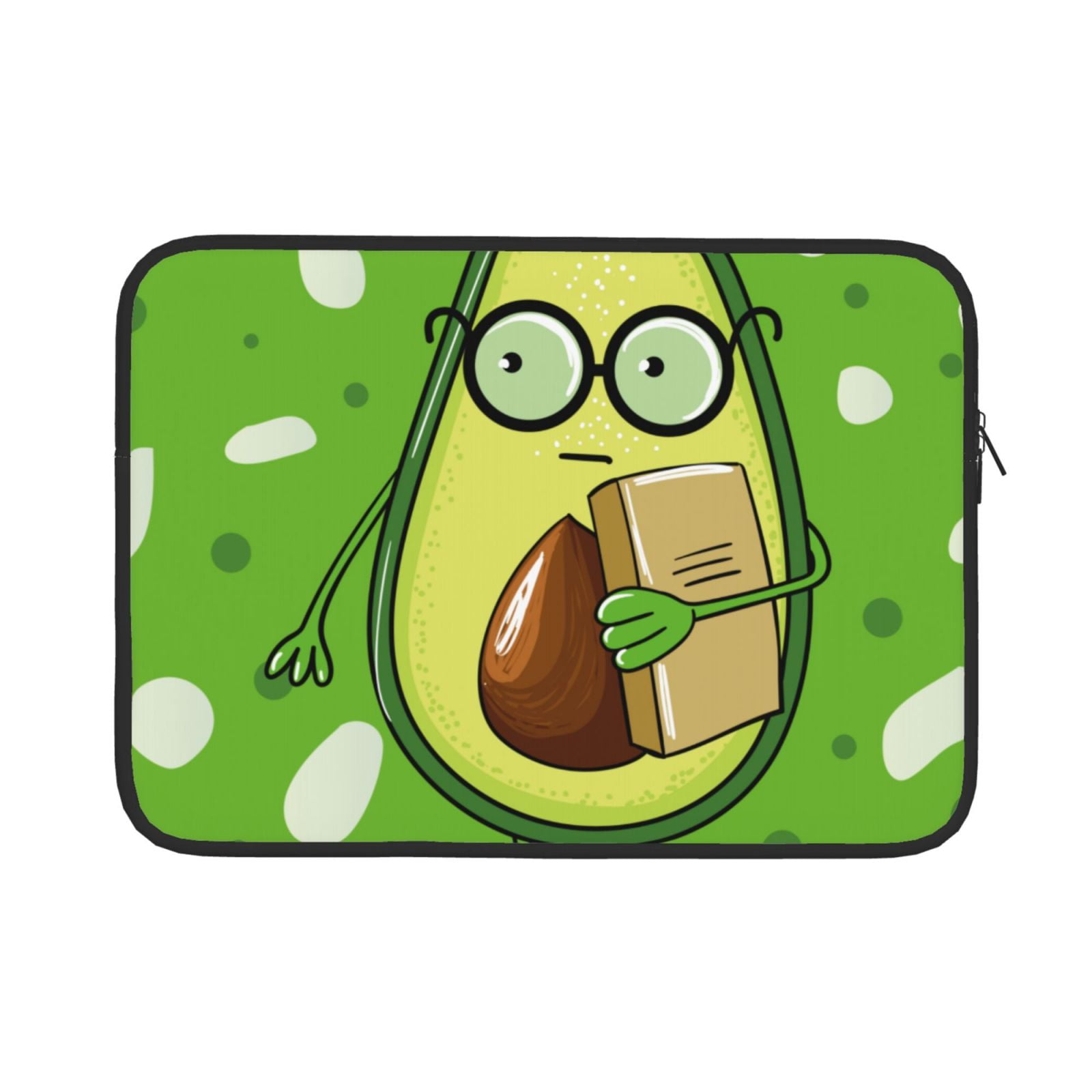 Bingfone Avocado With Glasses Laptop Sleeve Case 13 Inch, 360 ...