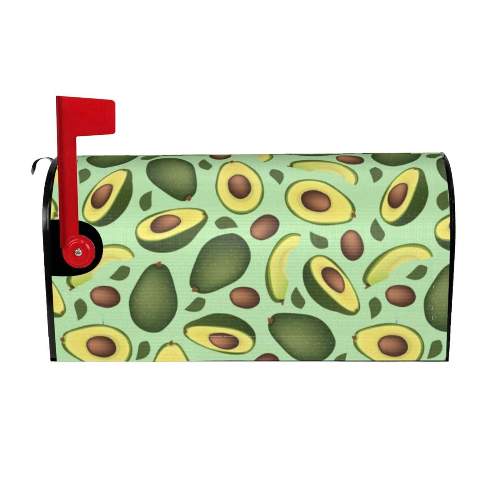 Bingfone Avocado With Seeds Magnetic Mailbox Cover Standard Size For ...