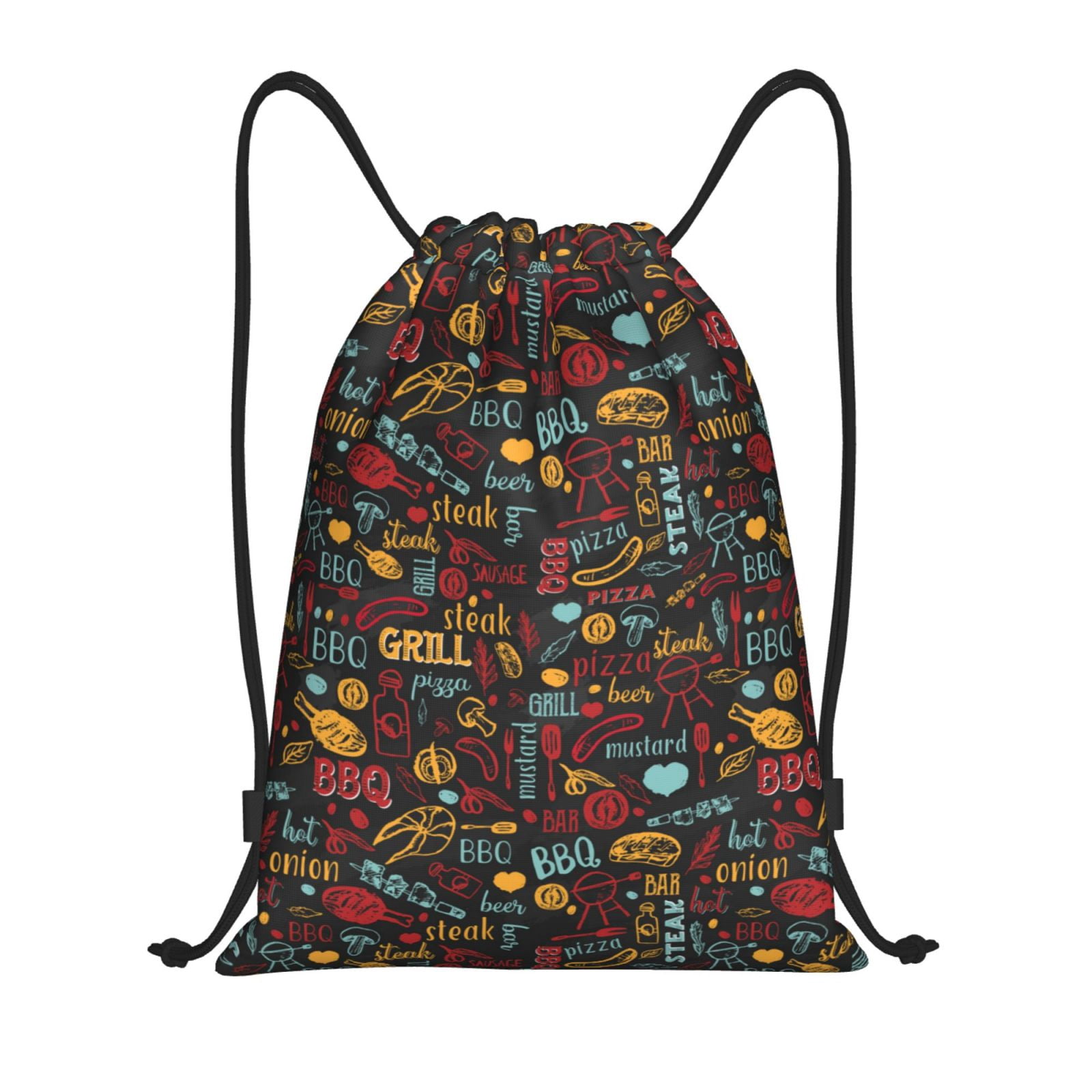 Bingfone BBQ Barbecue Grill Drawstrings Backpacks Bags for Men Women ...