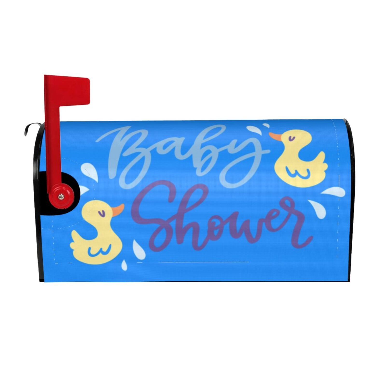 Bingfone Baby Shower Magnetic Mailbox Cover Standard Size For Garden ...