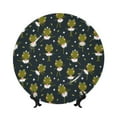 Bingfone Ballerina Frogs Print Bone China Dinner Decorative Plates ...