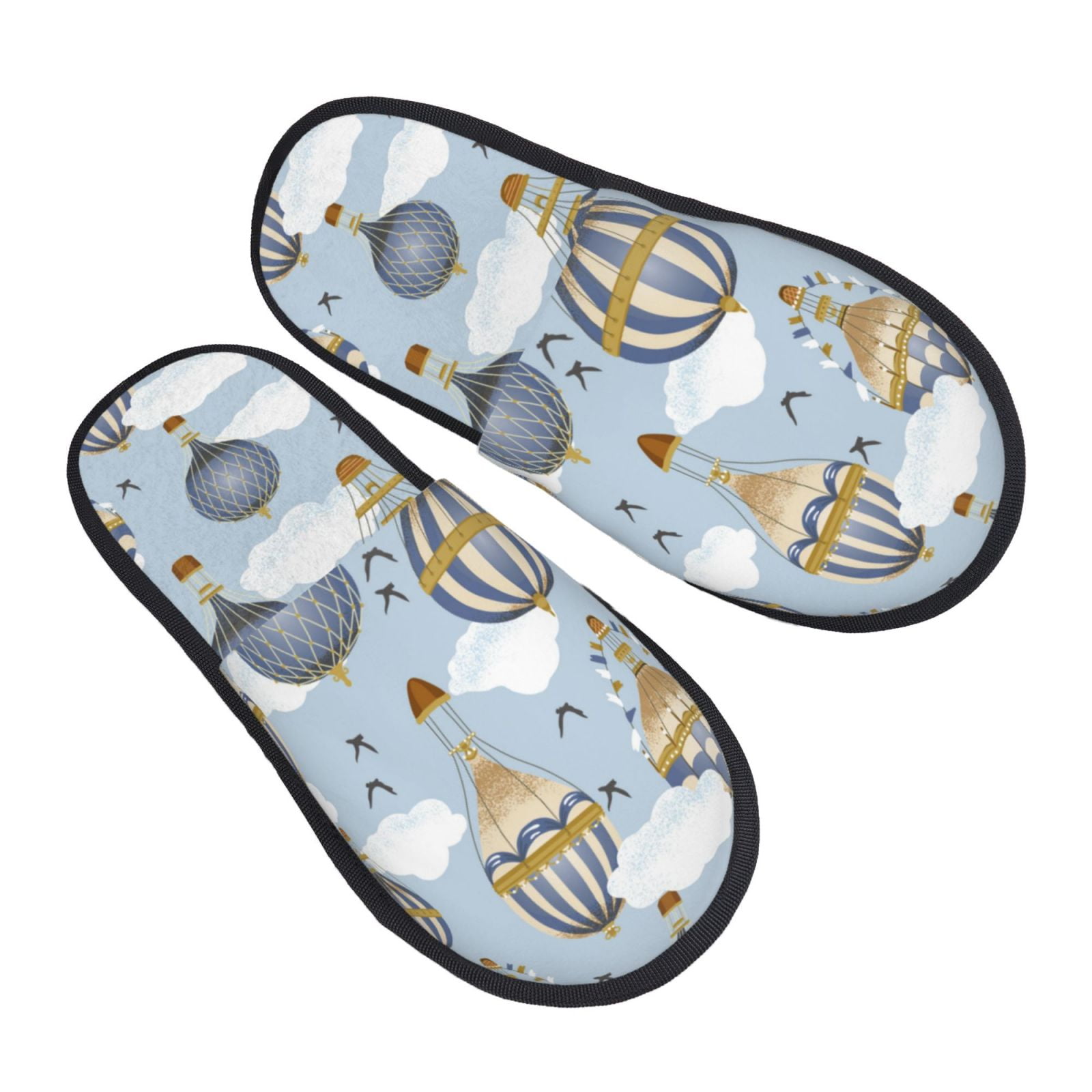 Bingfone Balloon Vintage House Slippers For Women Men With Soft Rubber ...