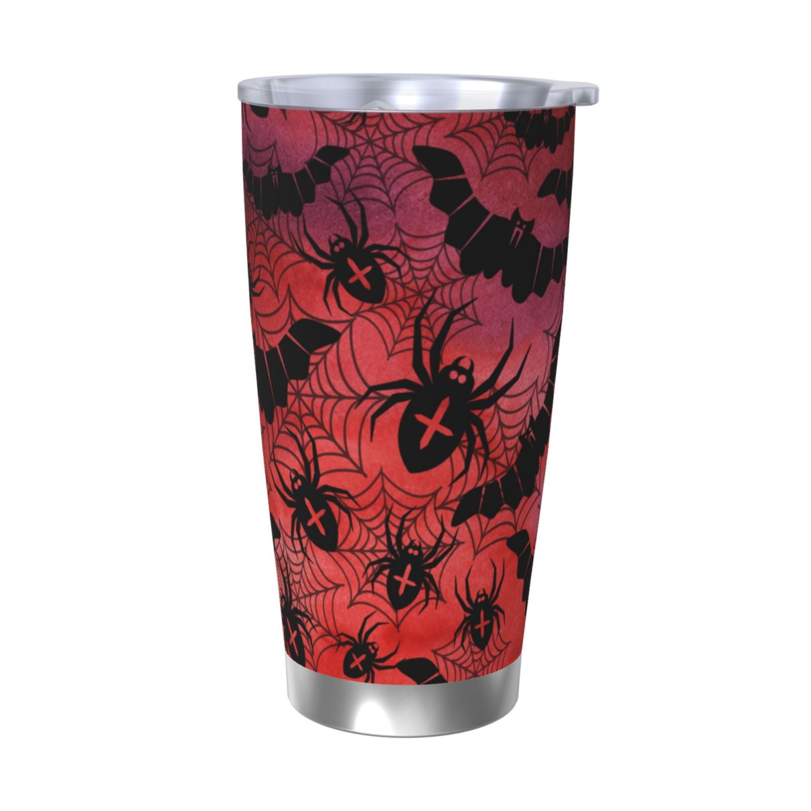 Bingfone Bats And Spiders for 20 Oz Stainless Steel Travel Mug Double ...