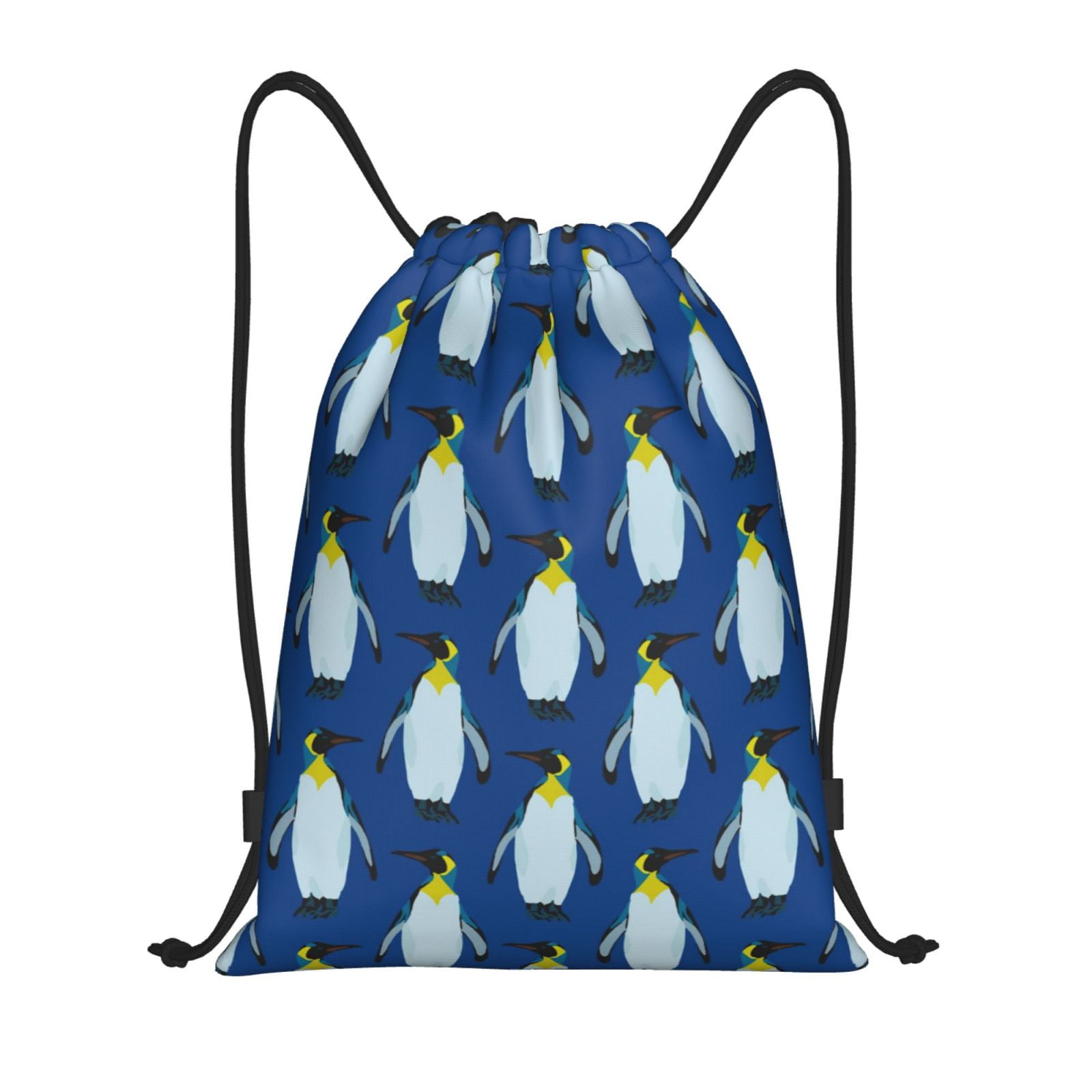 Bingfone Beautiful King Penguin Pattern Drawstrings Backpacks Bags For ...