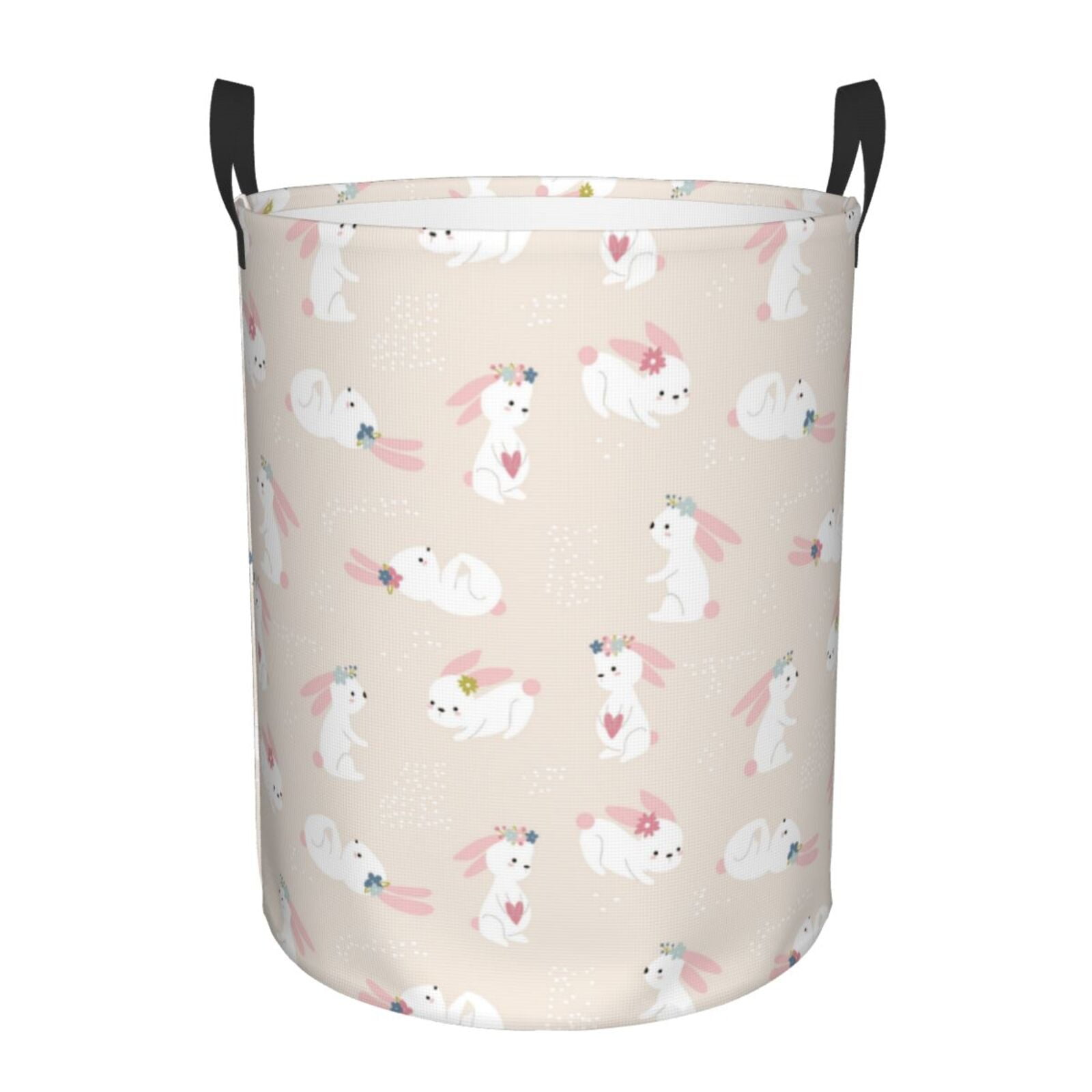 Bingfone Beautiful Rabbit Waterproof Foldable Laundry Hamper Bucket ...